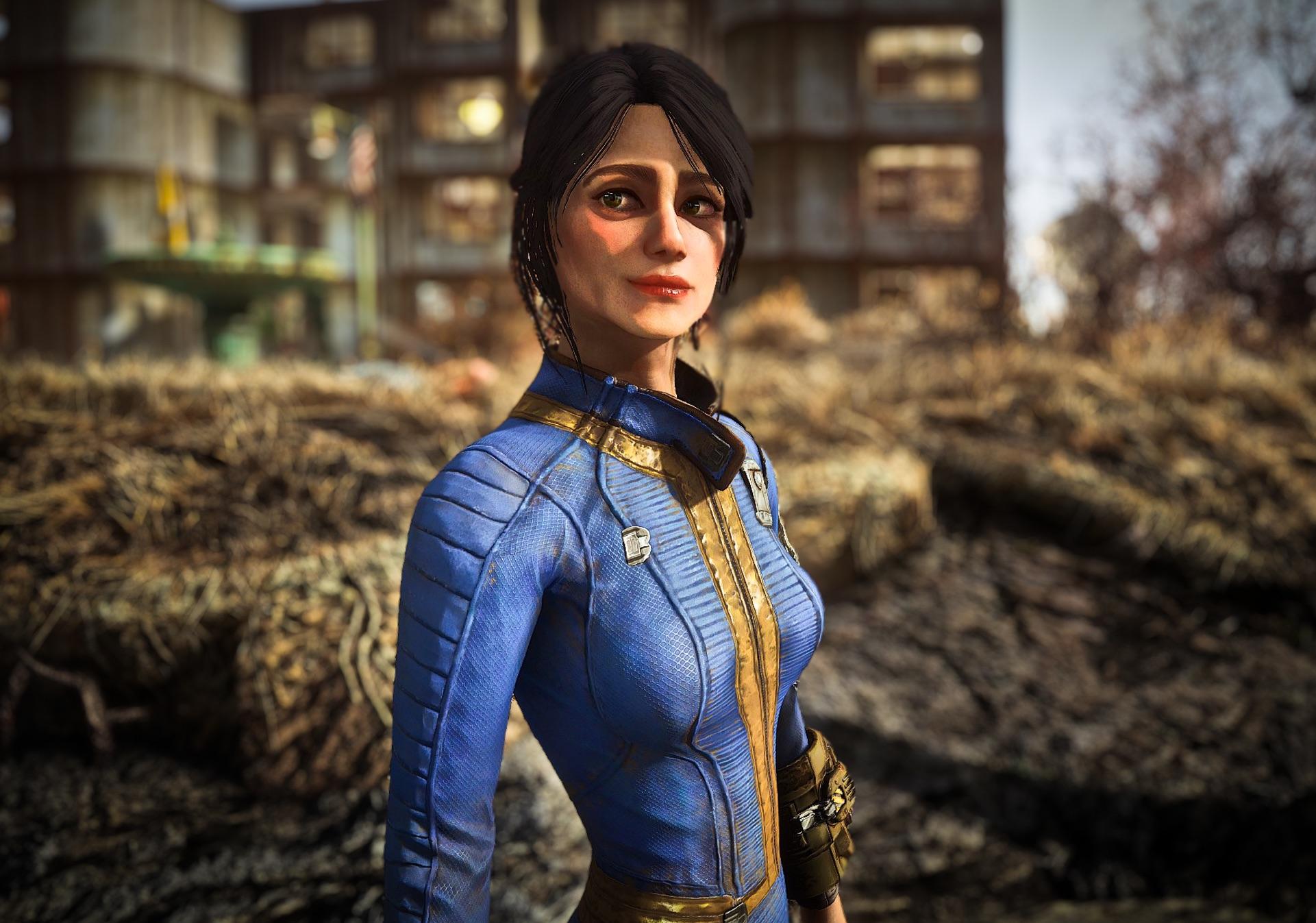 Lucy from Fallout TV show recreated in vanilla Fallout 4 (minus the hair) | Scrolller