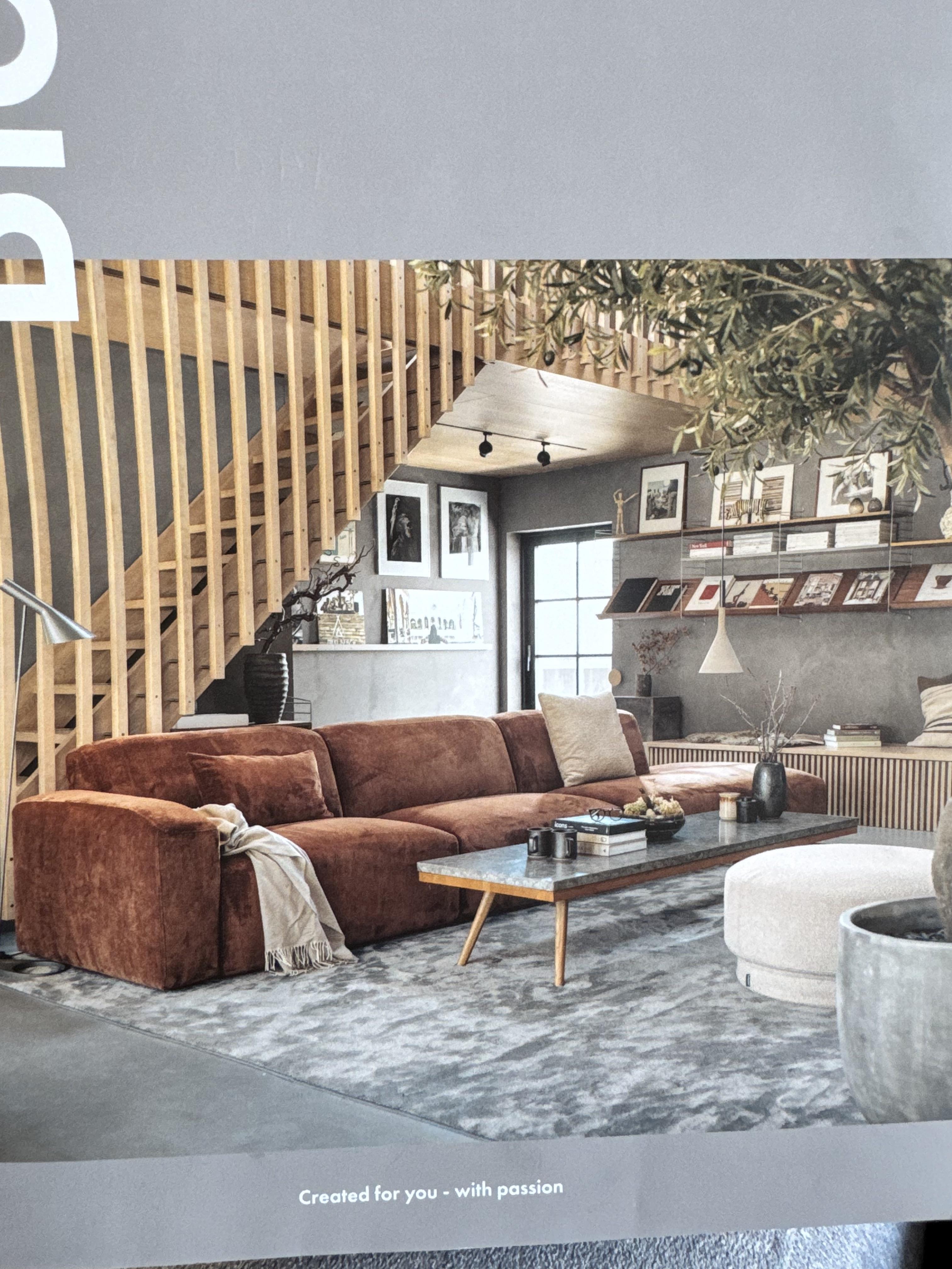 Burnt orange or Green sectional? | Scrolller