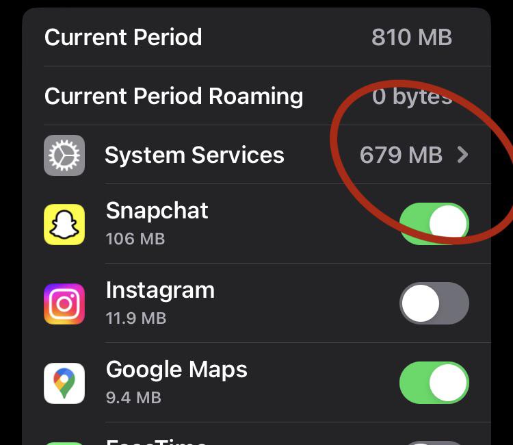 Discover more like Iphone: Why is “system services” using so much of my data? and Related ...