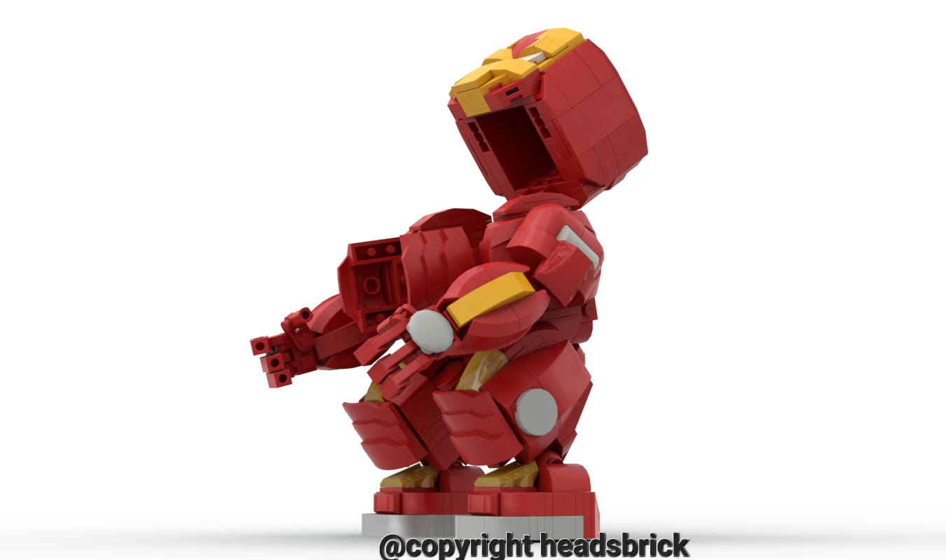 Hulkbuster brickheadz moc | Scrolller