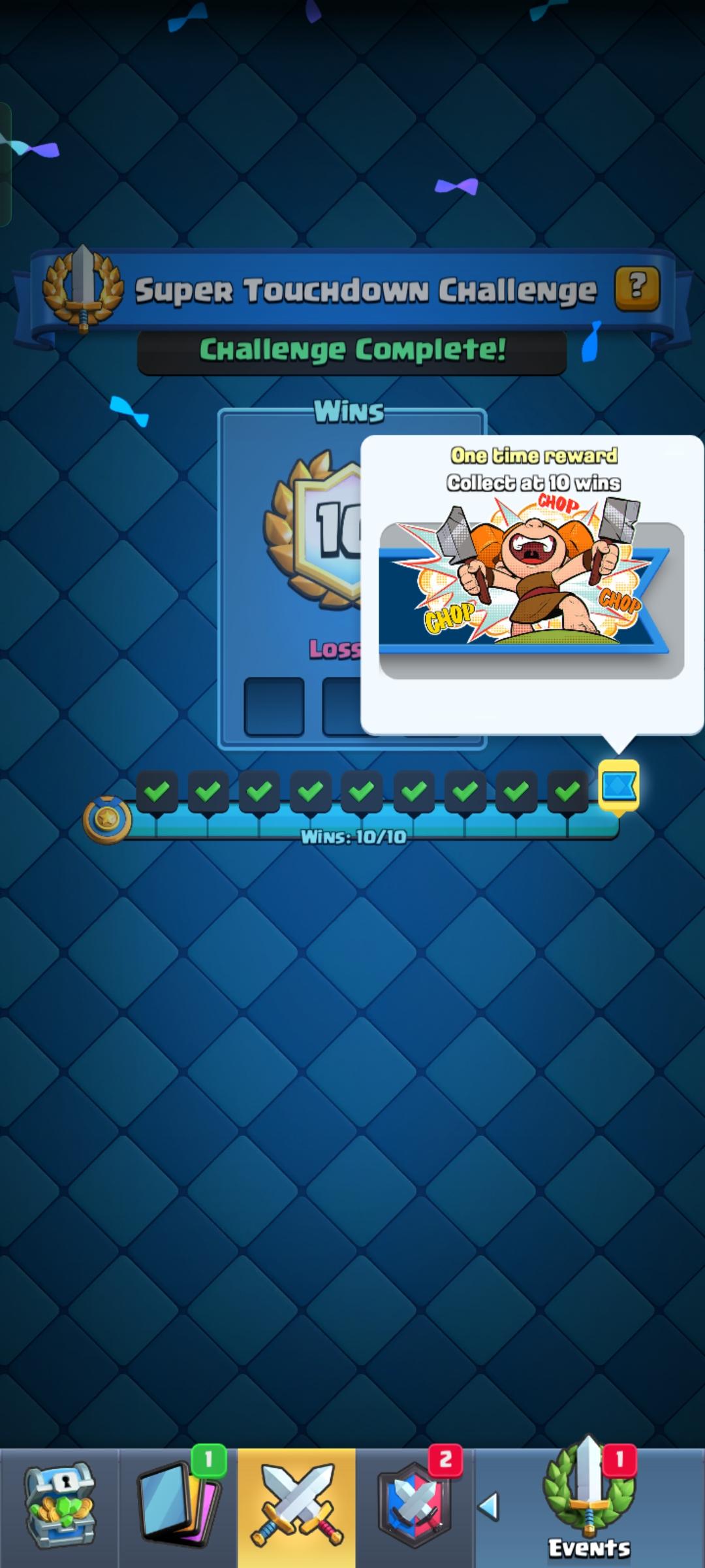 10-0 in the touchdown challenge with this deck, my only strategy: ATTACK ATTACK ATTACK | Scrolller