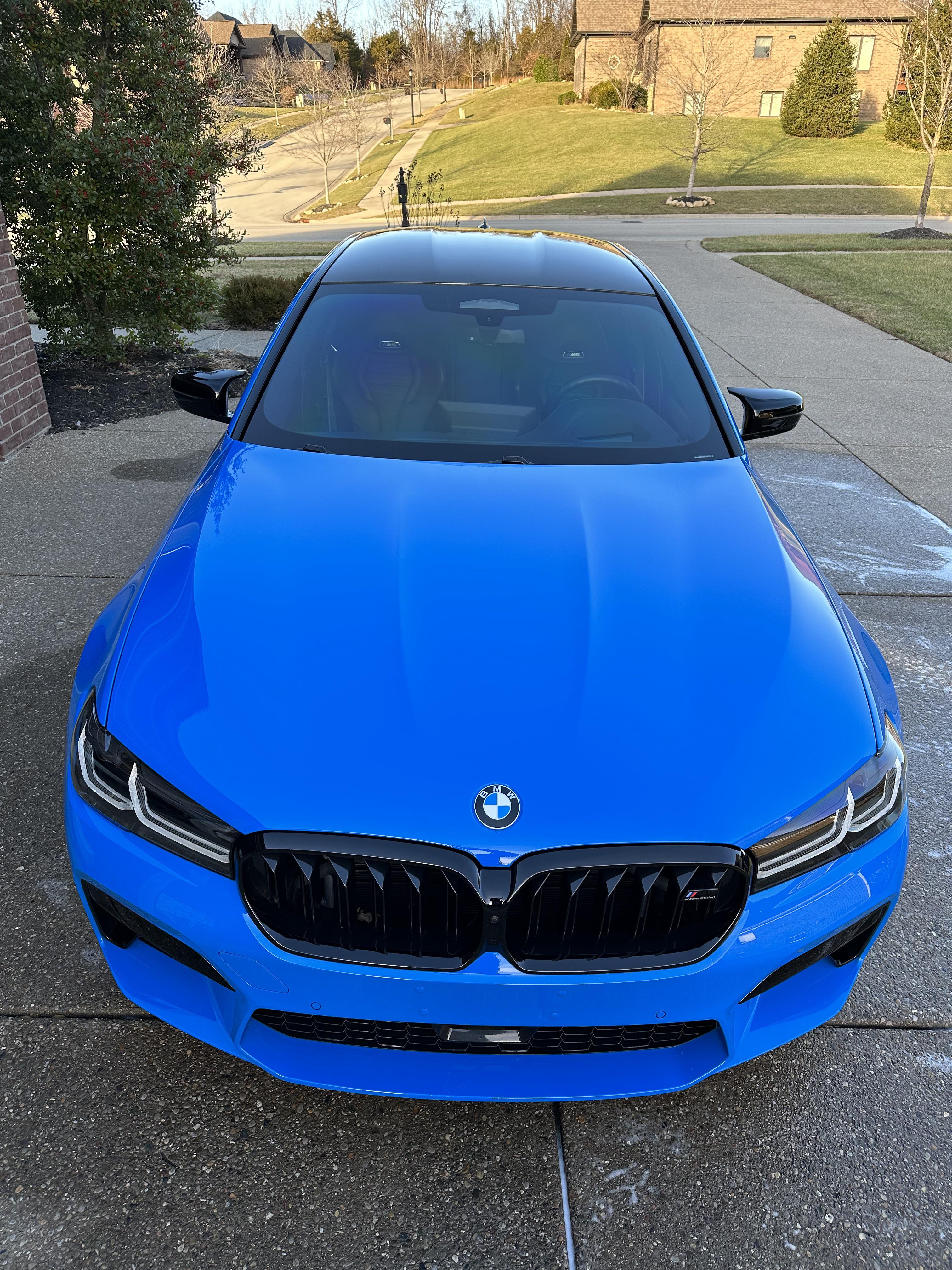 Had a little sunshine and it hit 50 degrees, so I had to show her some love and clean her up ...