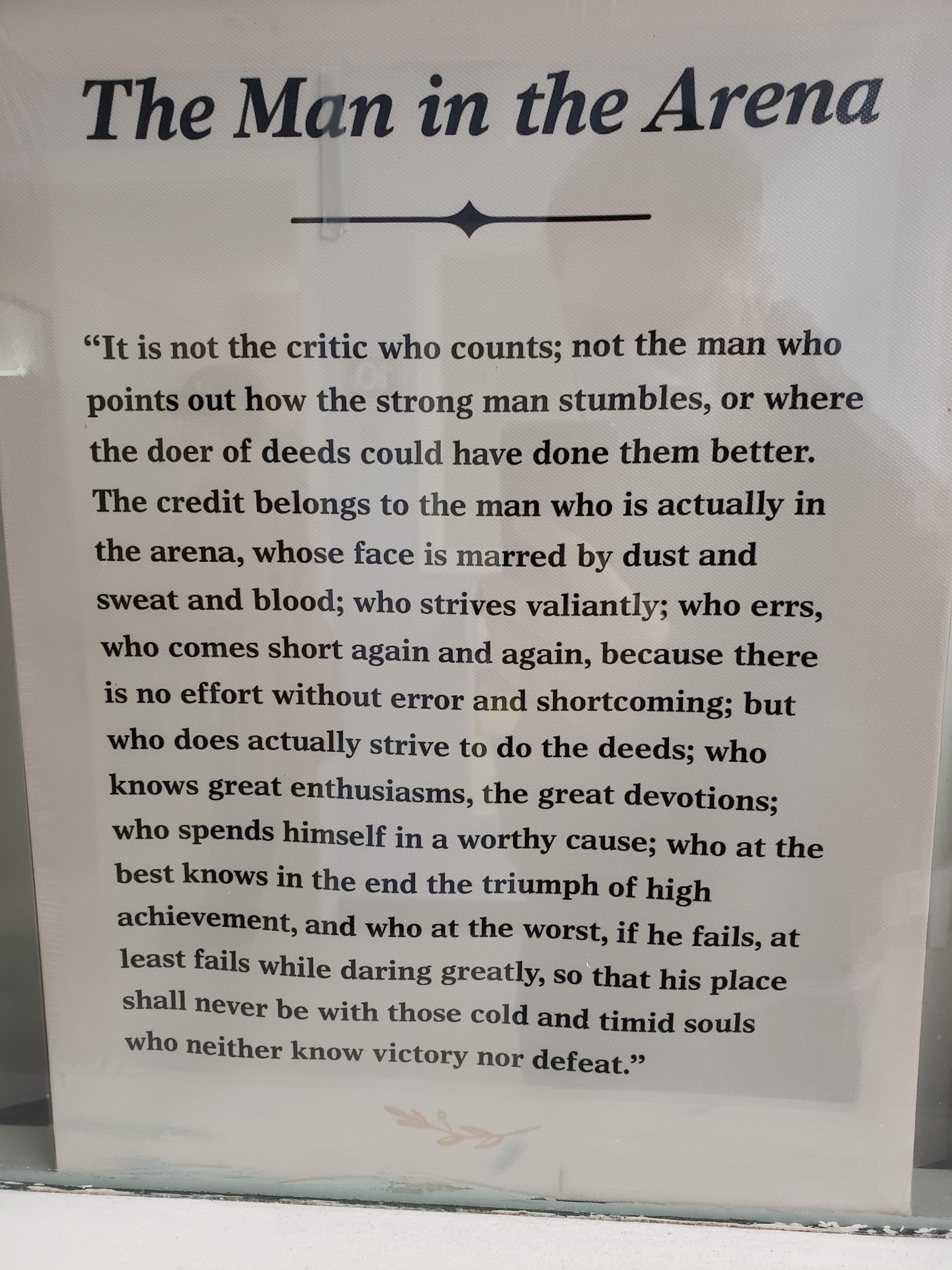 [Image] Just Keep pushing and never give up striving for greatness. | Scrolller
