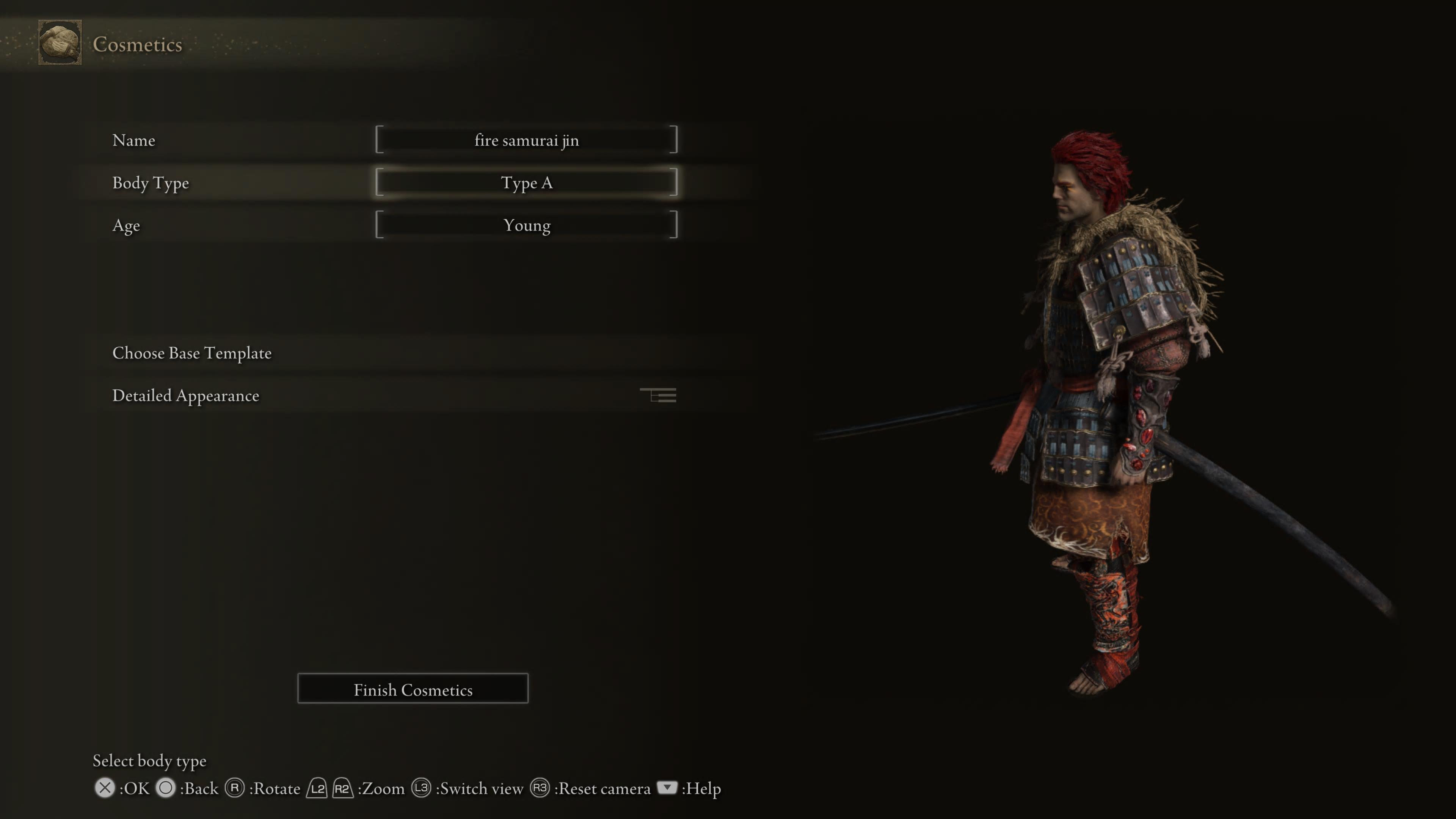 Flame samurai | Scrolller