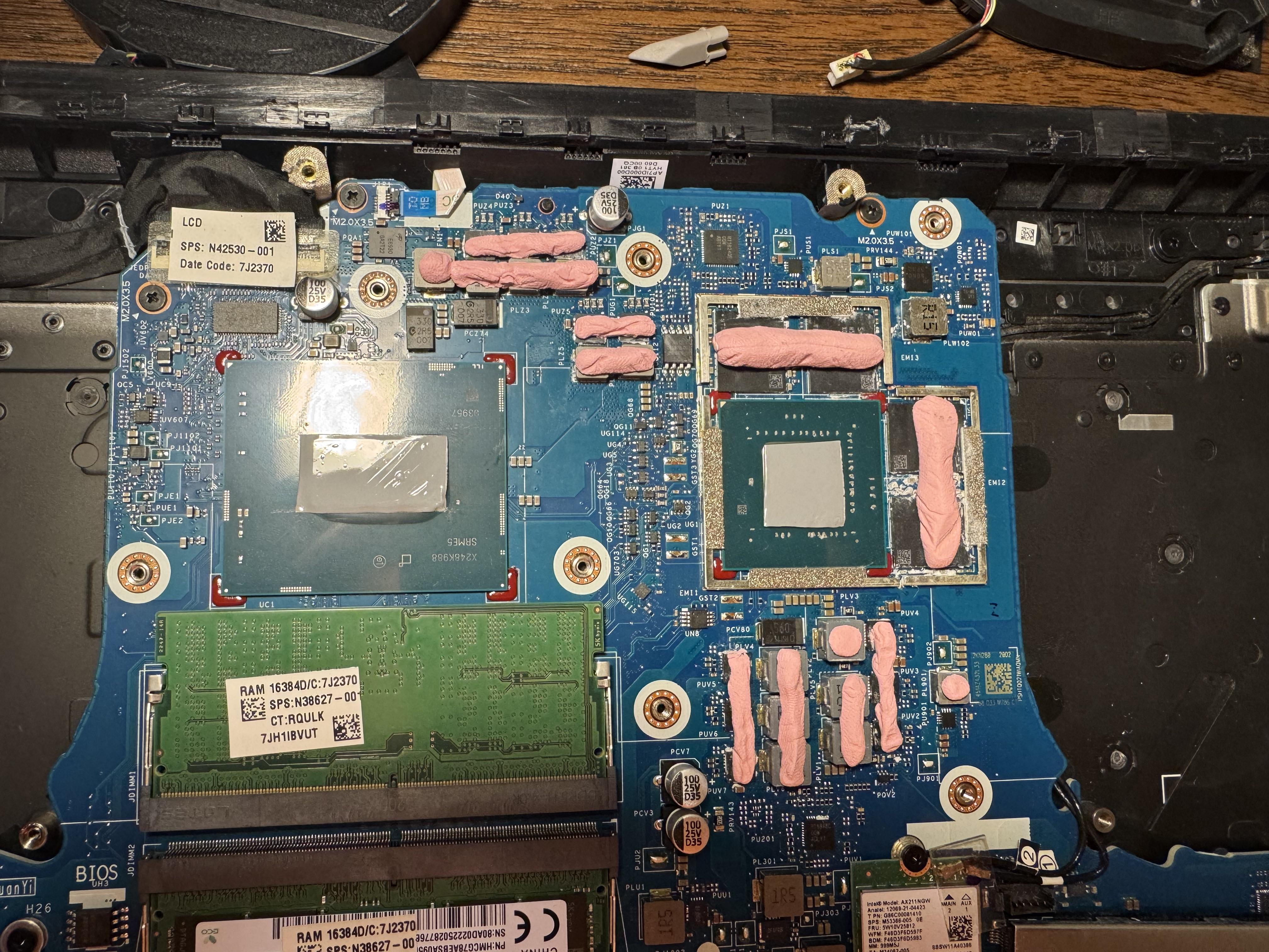 First time thermal paste/putty replacer. How’d I do? | Scrolller