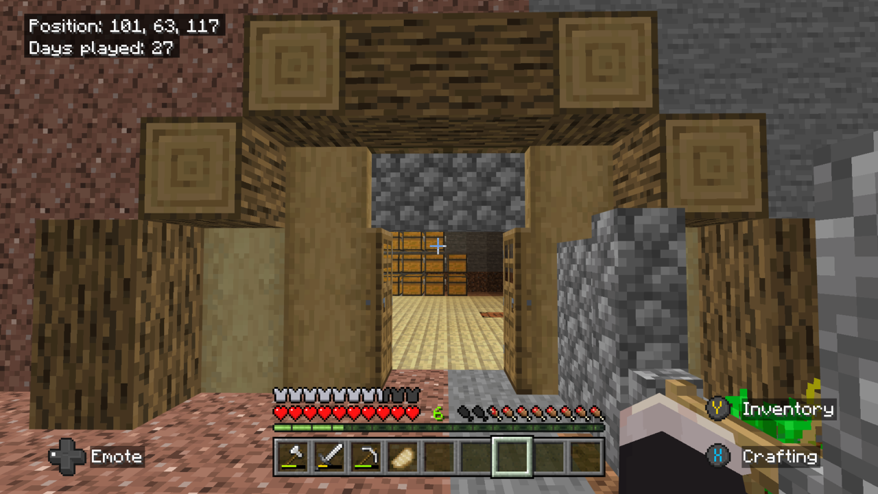 My survival base (just recently started | Scrolller