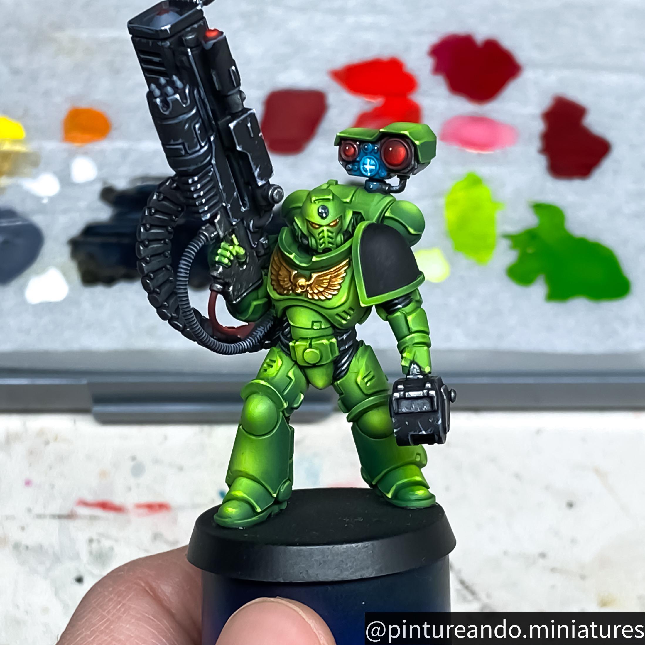 Salamander Primaris Desolator WIP | Scrolller
