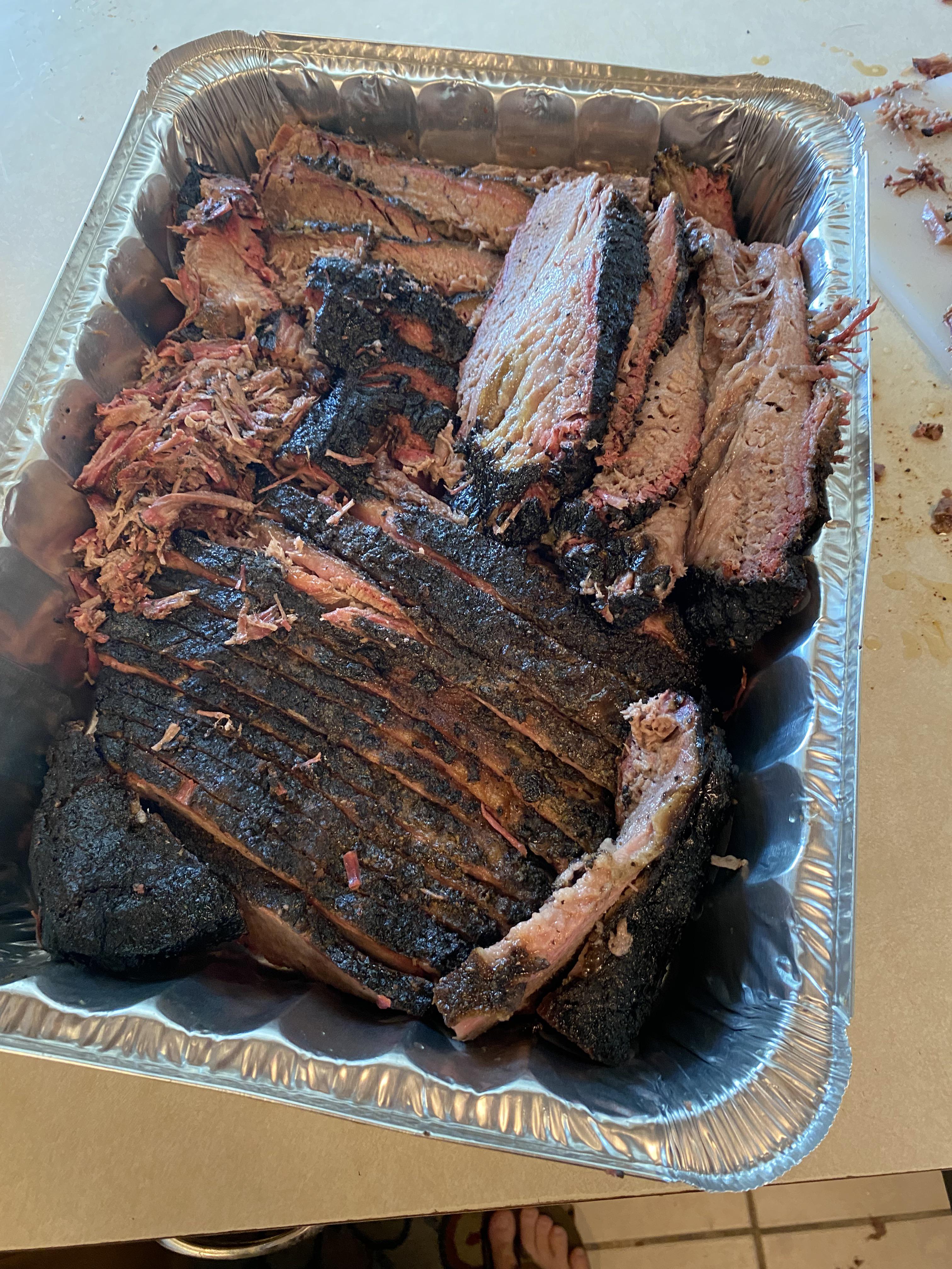 [homemade] Brisket and pulled pork | Scrolller