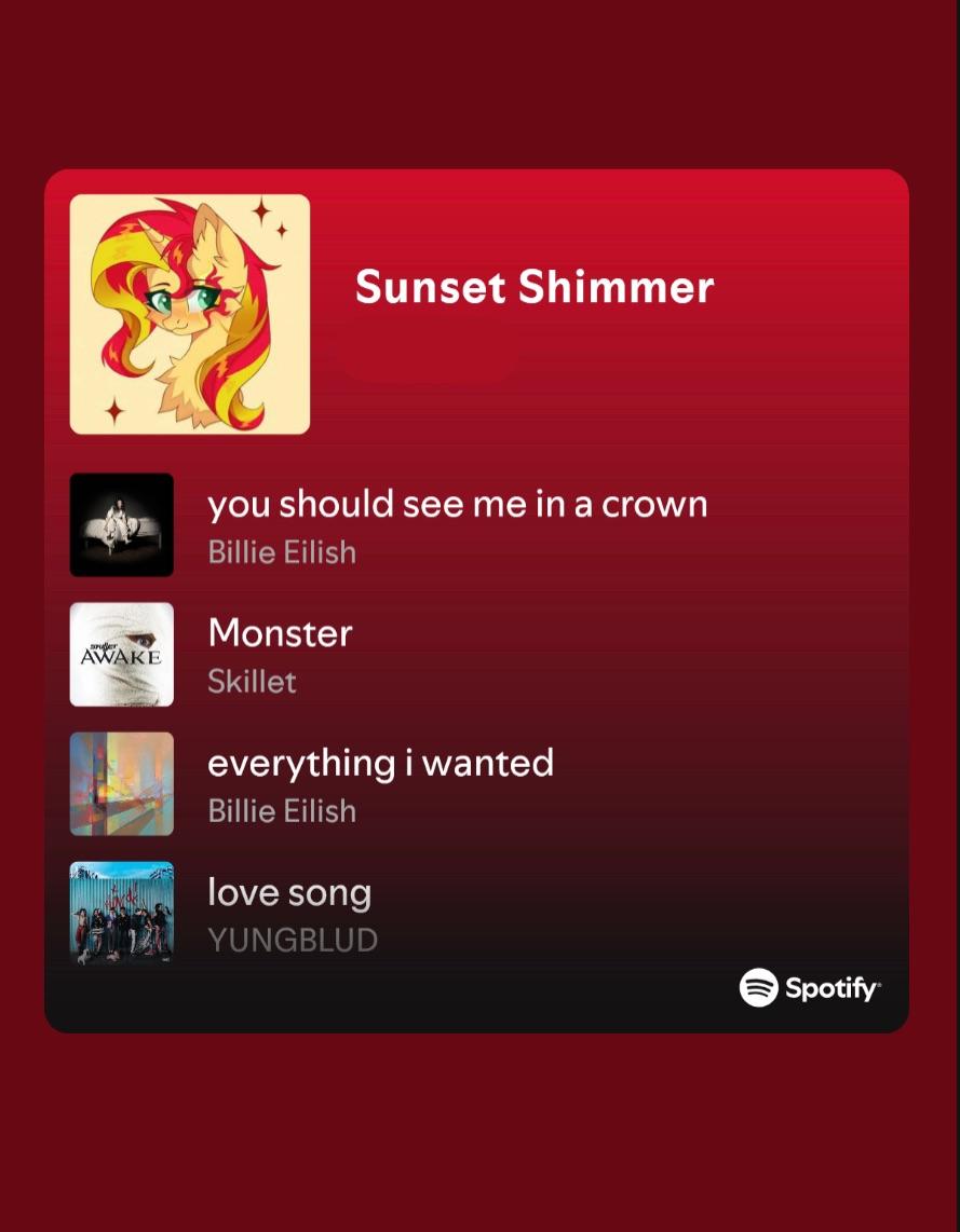 If the characters had playlists | Scrolller