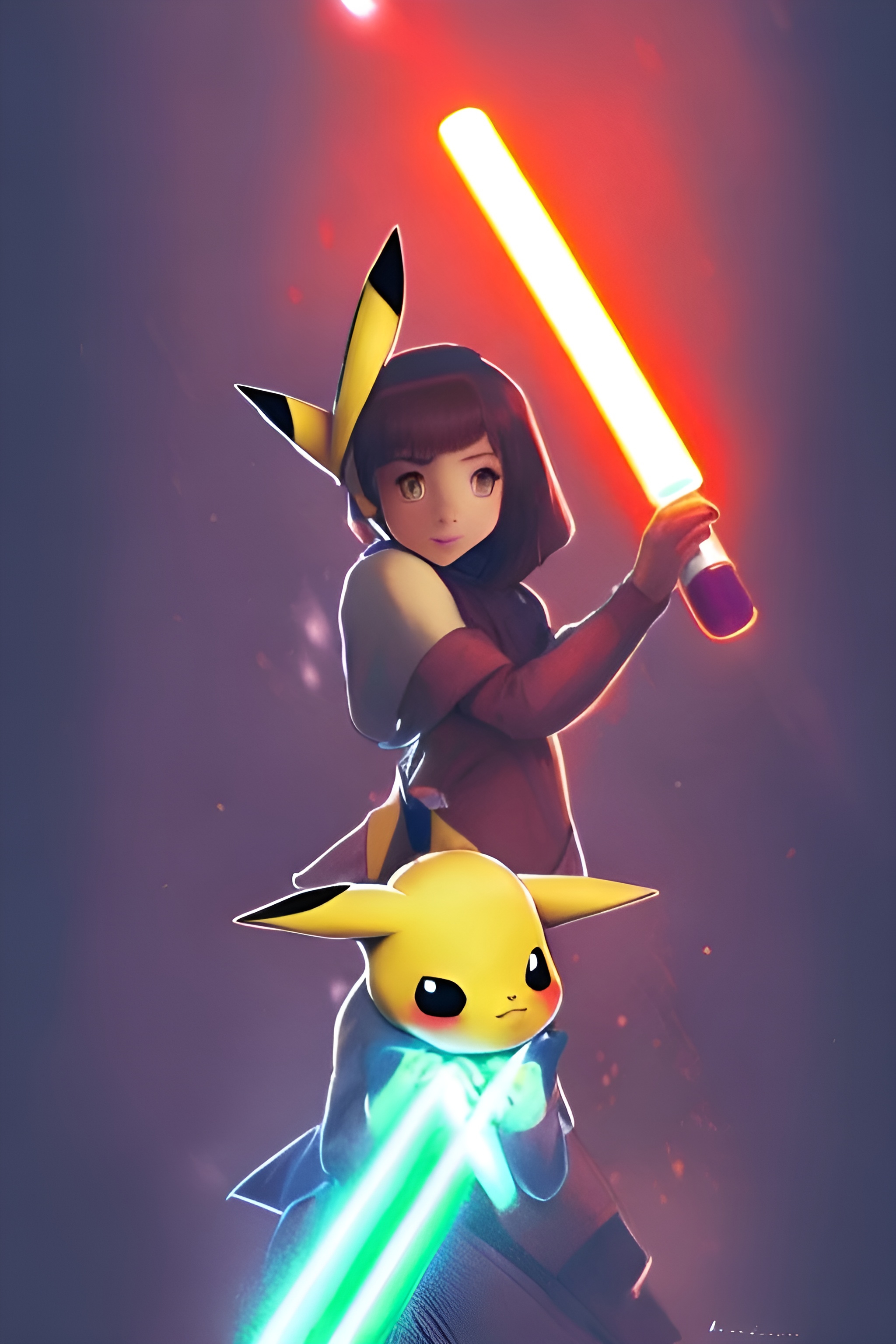 Six Pikachu StarWars pictures I made OC | Scrolller