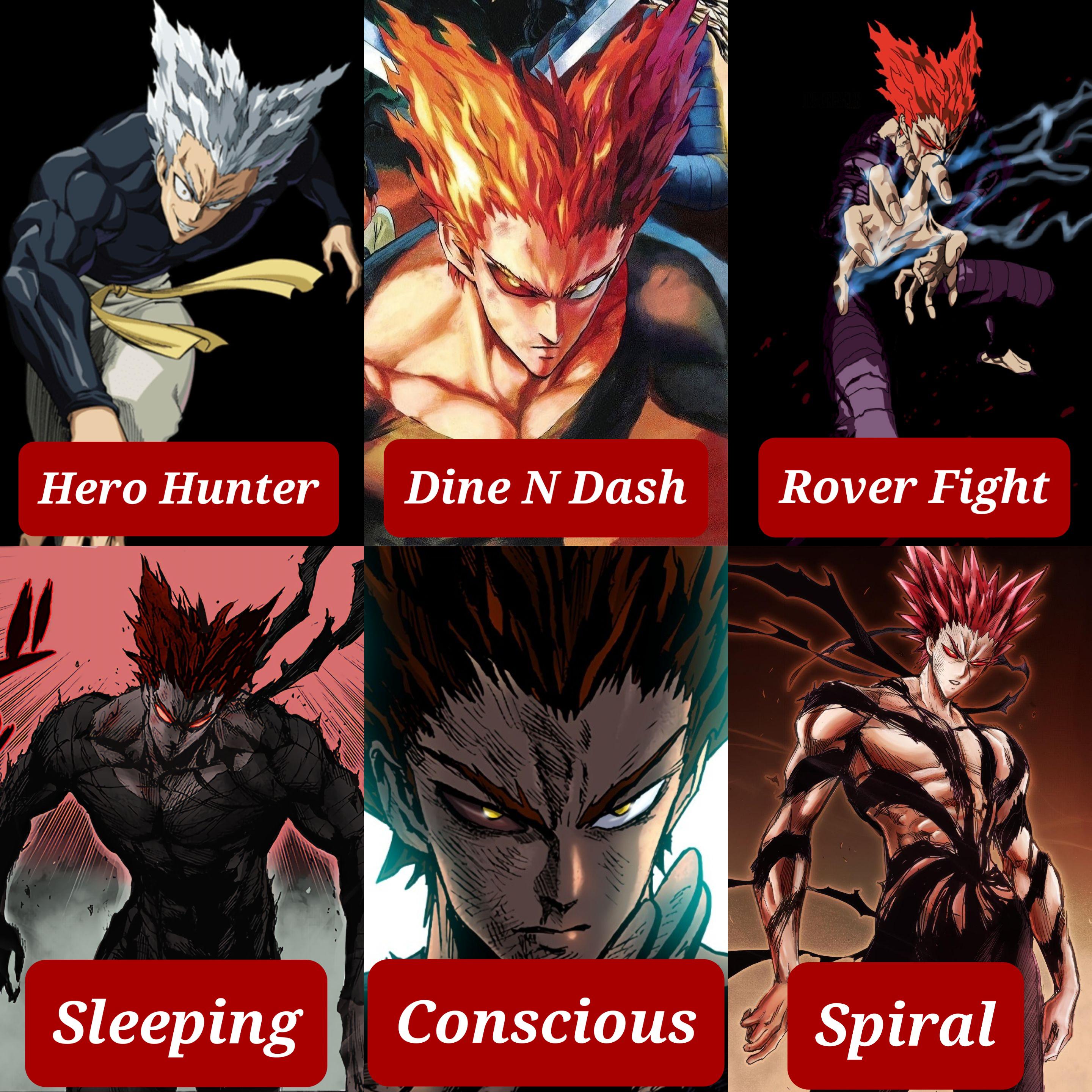 All of Garou's Different Forms & Evolutions | Scrolller