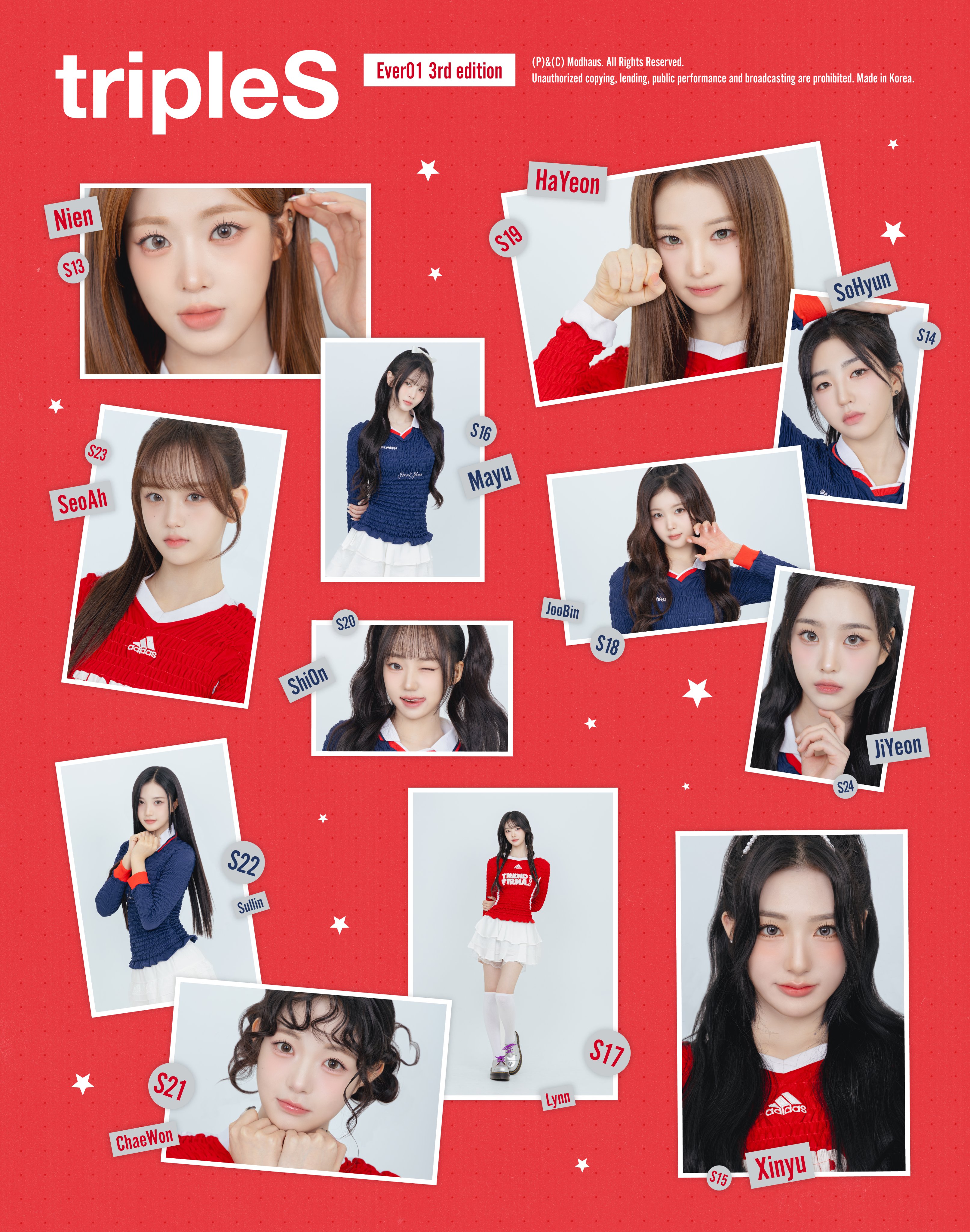 TripleS - First Class Objekt Ever01 3rd Edition (First Look Snap ...