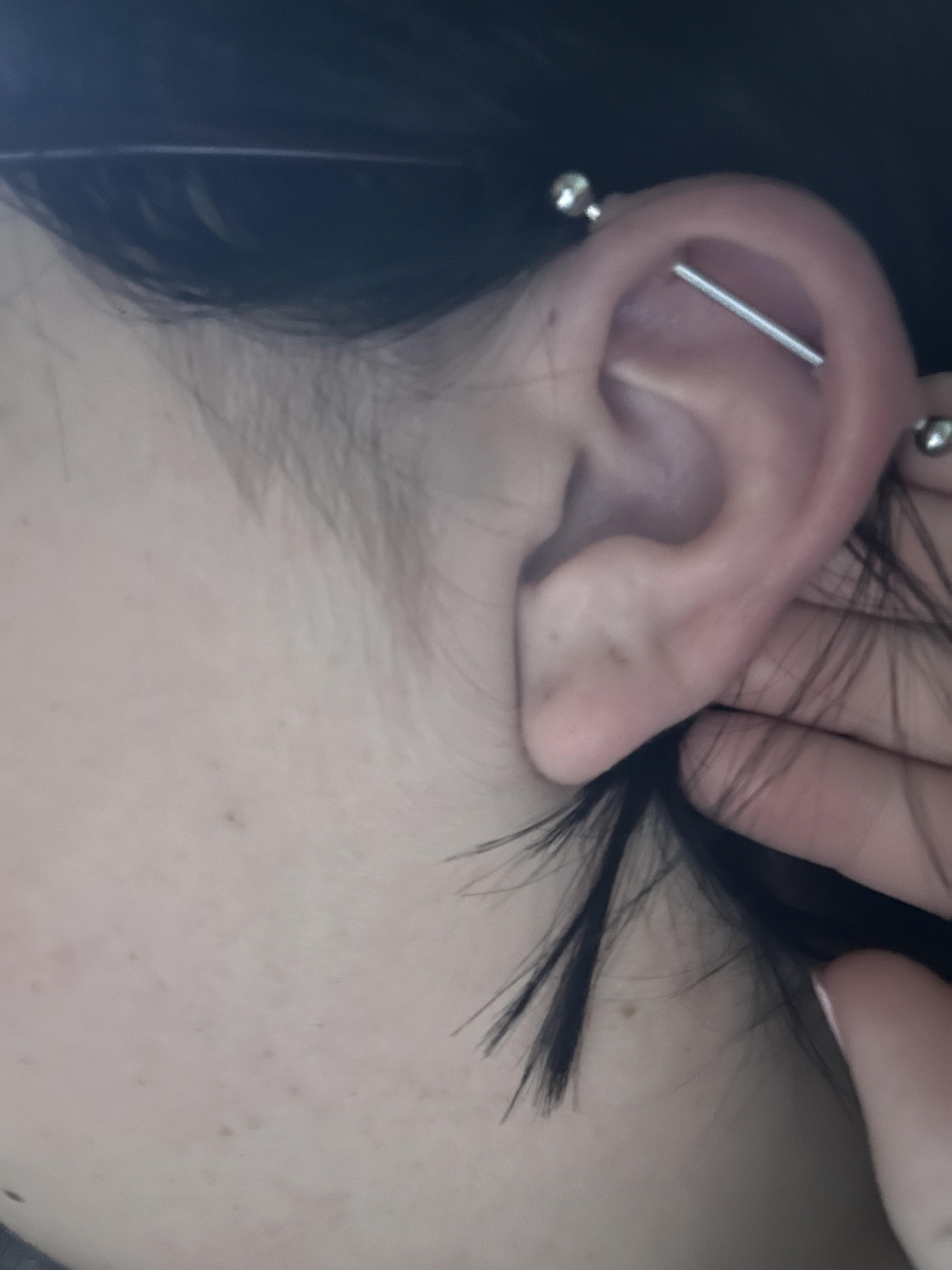 Industrial piercing help | Scrolller