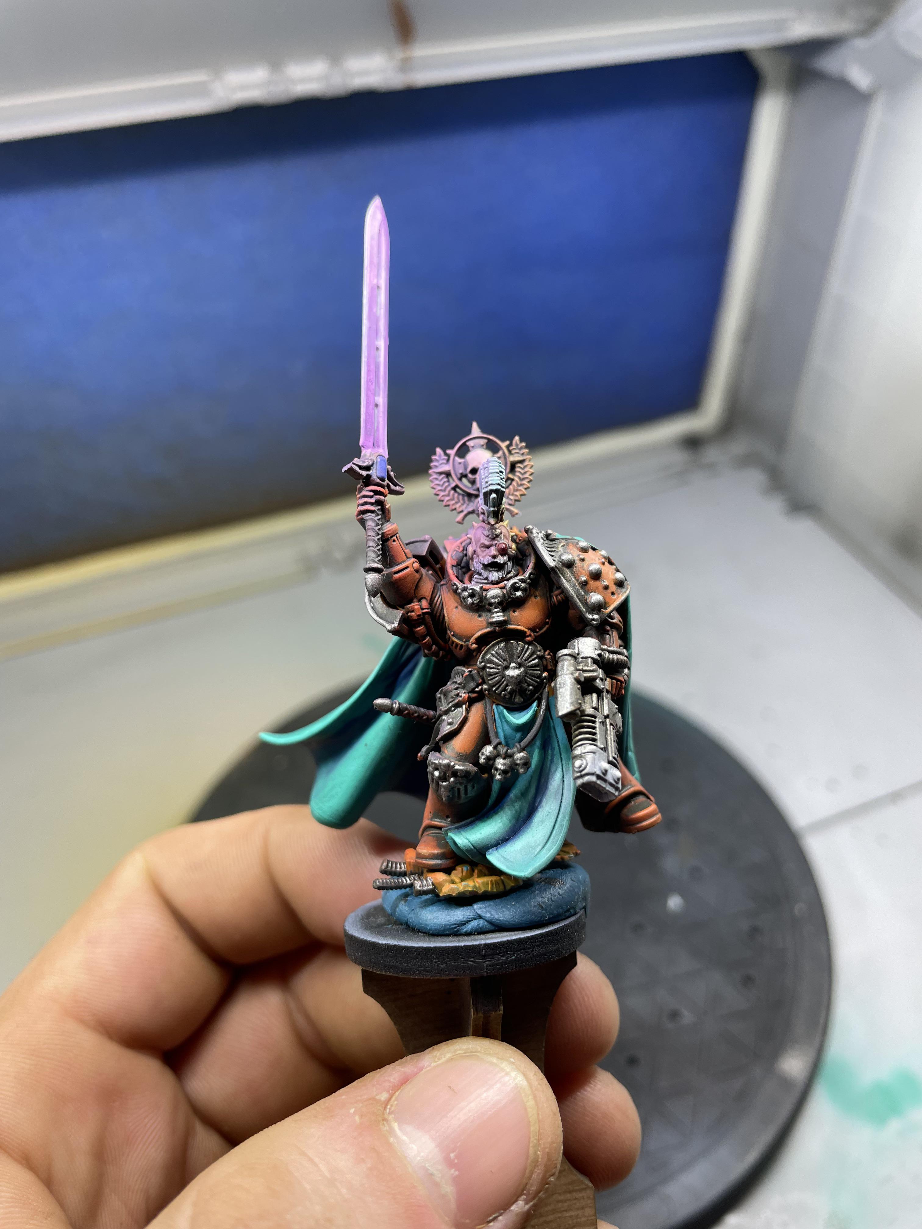 My praetor with power sword WIP | Scrolller