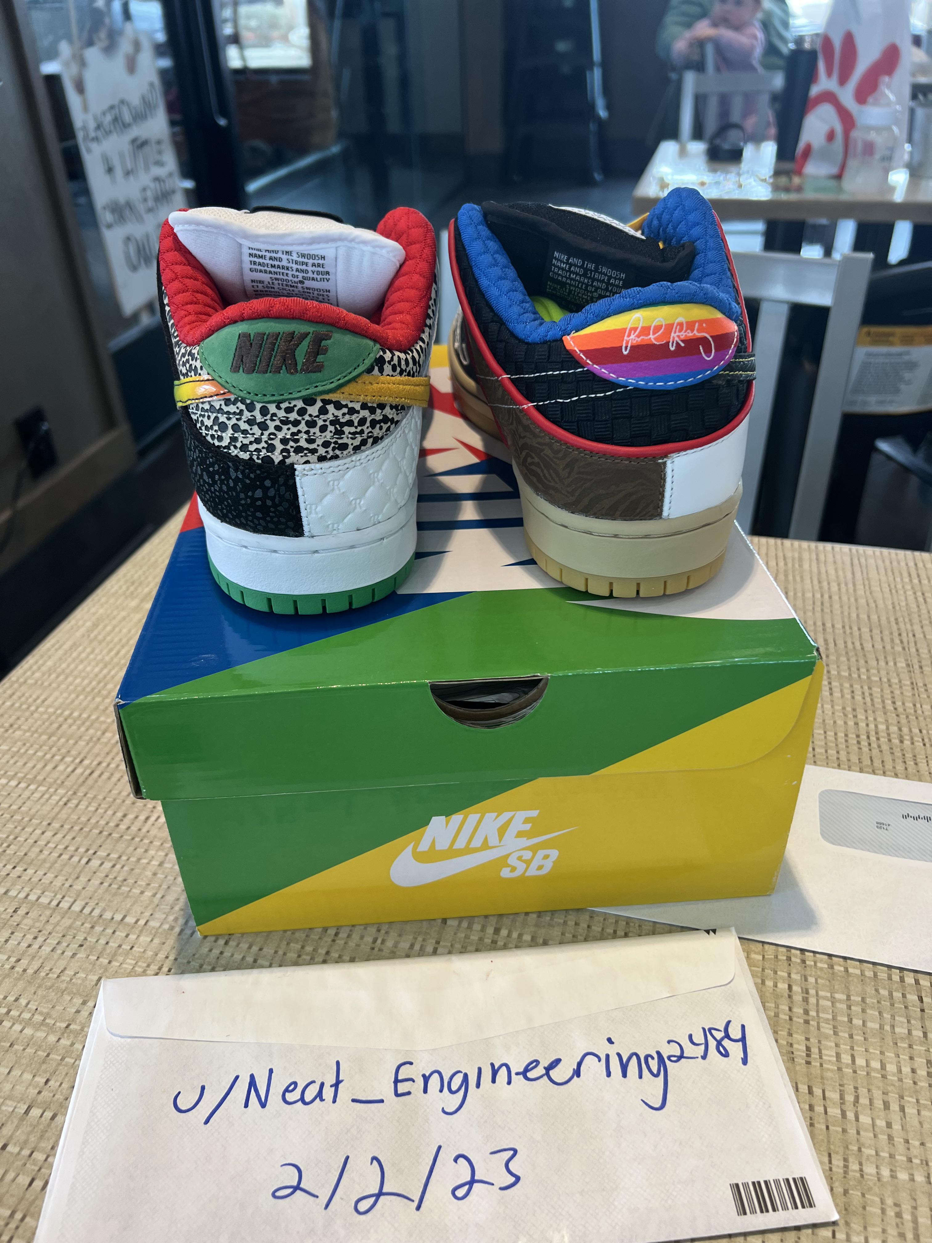 [WTS] Nike SB dunk what the P rod Sz 10 $600 buyer ships | Scrolller