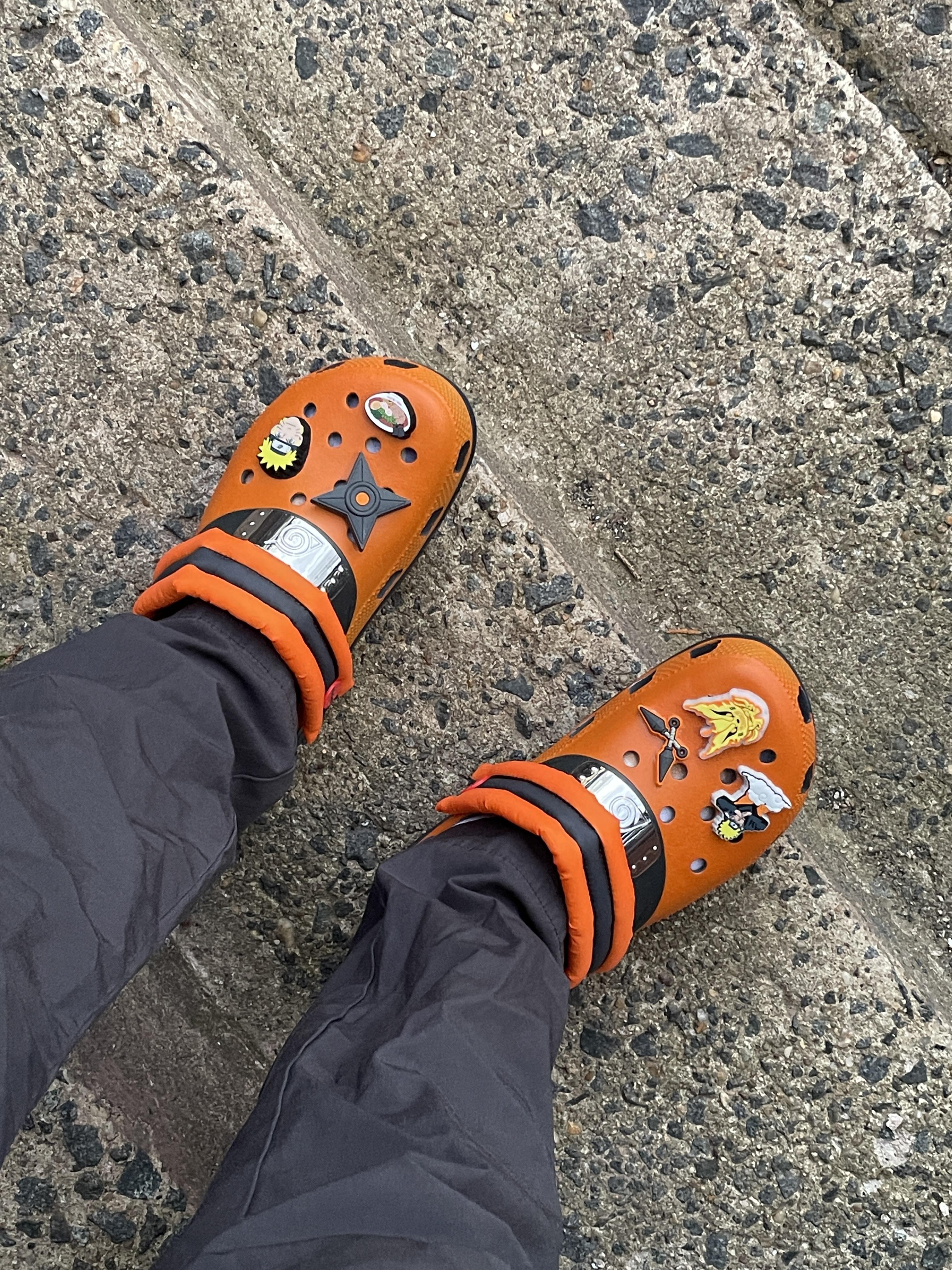 Naruto crocs extra look | Scrolller