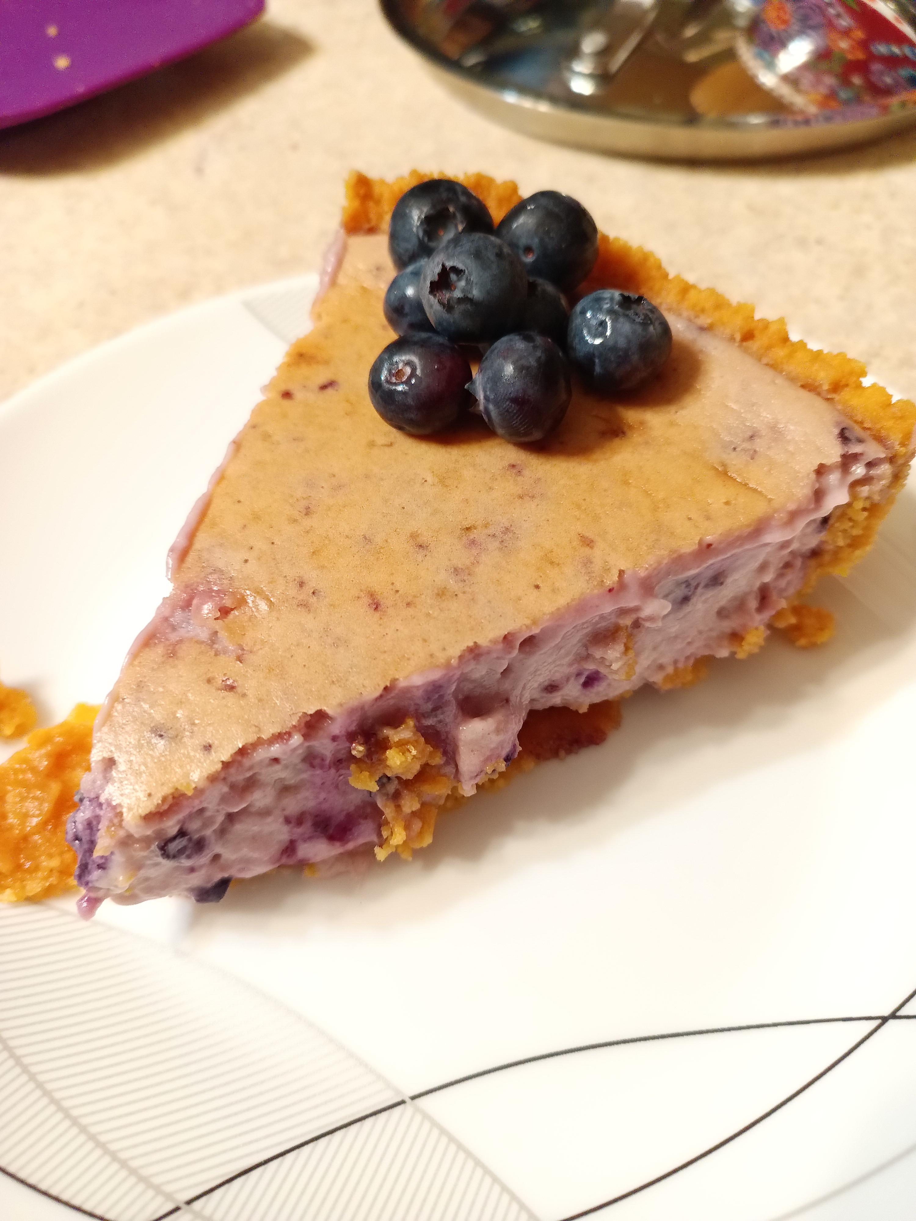 Blueberry lemon cheesecake | Scrolller