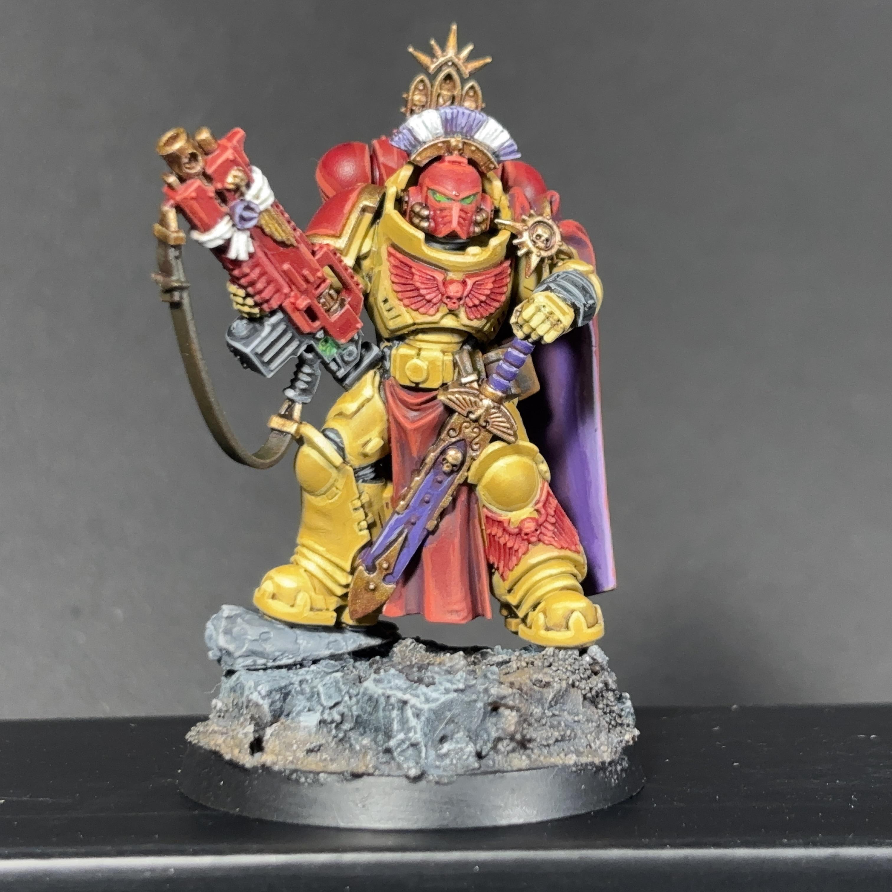 Finished up some Gravis armored marines finally | Scrolller