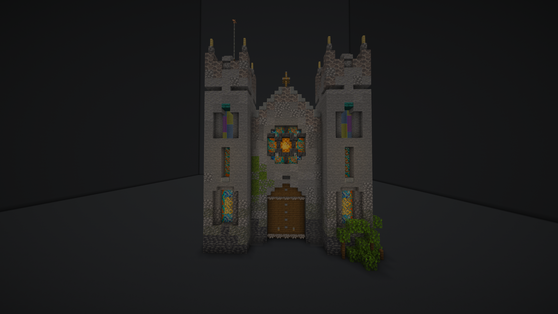 First attempt at a cathedral, anything i can improve? | Scrolller