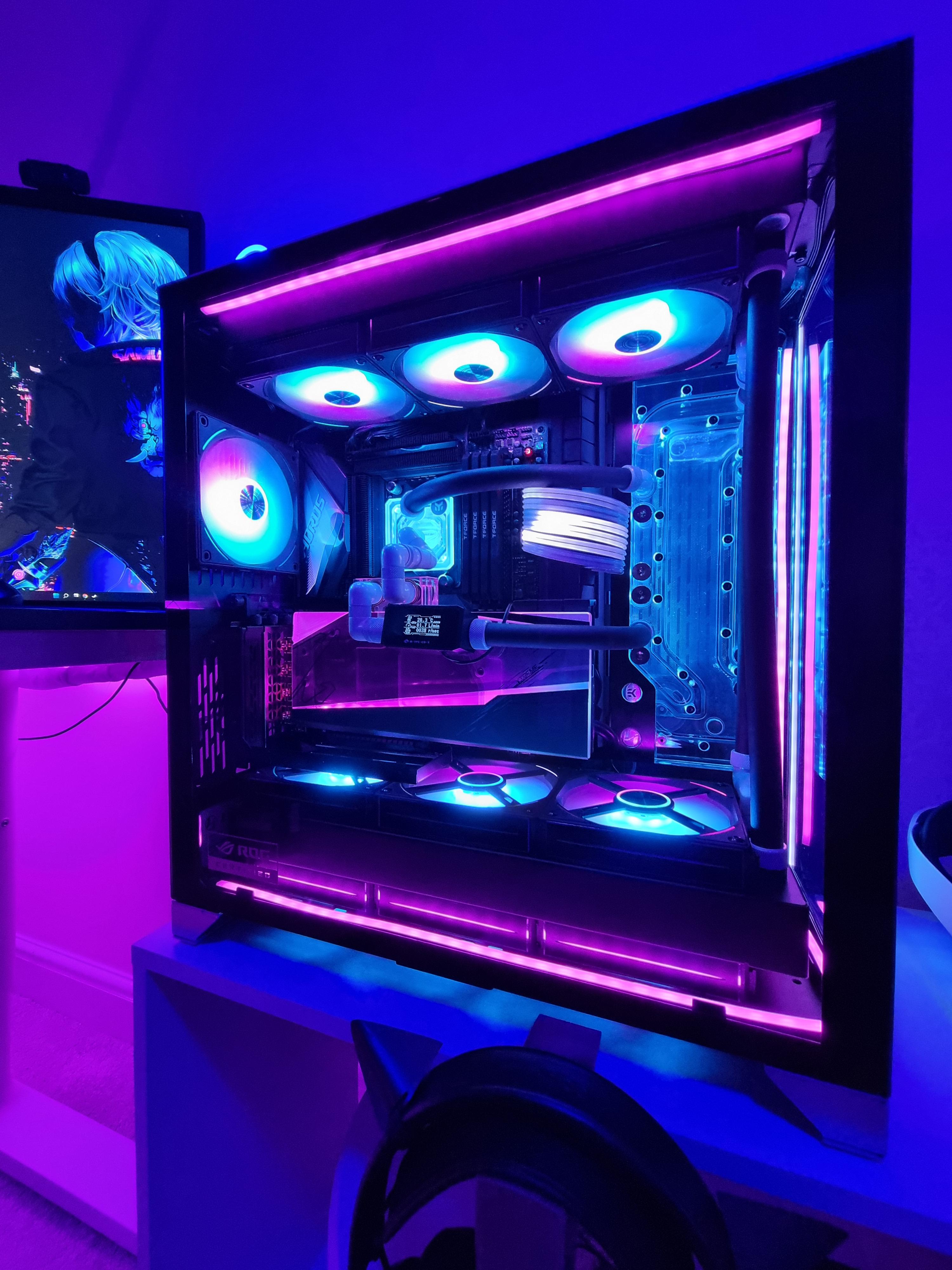 Neon v2 finally finished and back in my cozy gaming corner. | Scrolller