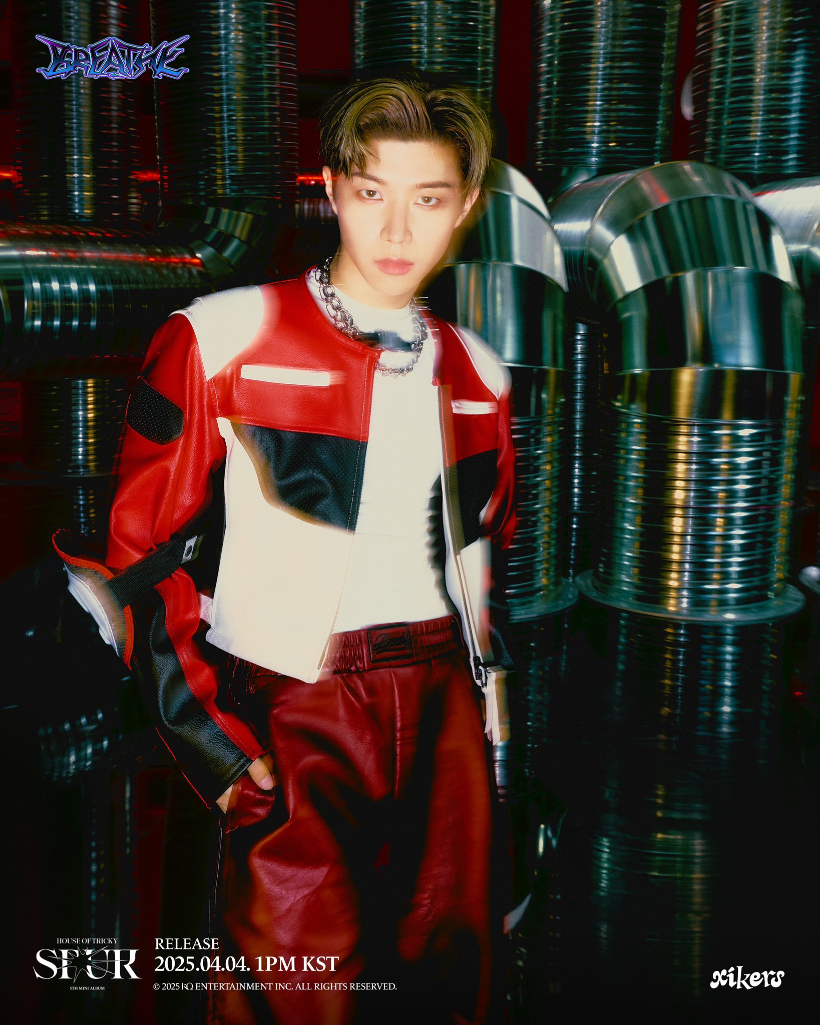 Xikers - 5th Mini Album 'HOUSE OF TRICKY : SPUR' (Concept Photo - BREATHE : Minjae, Junmin ...