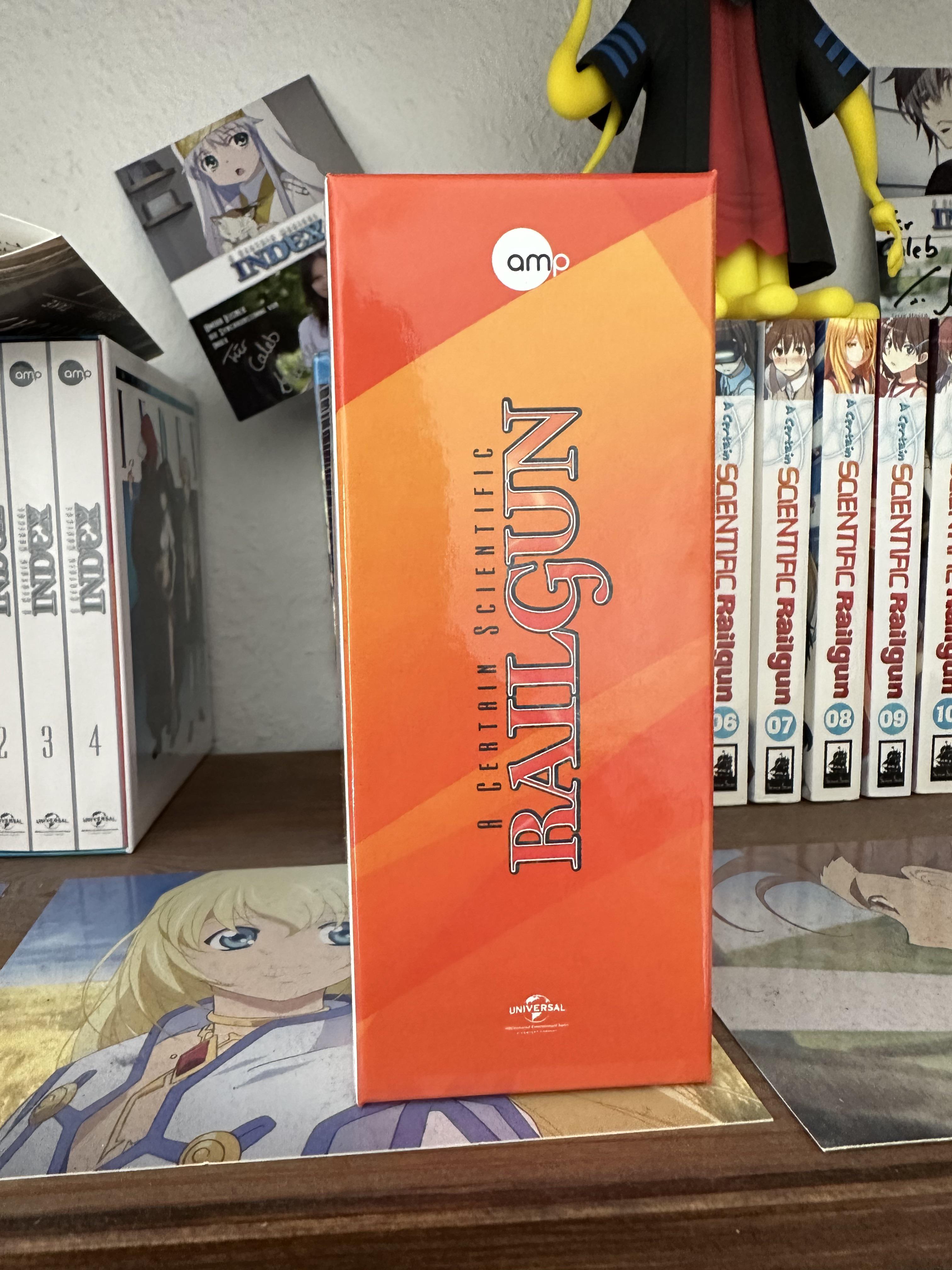 The first volume of the German Railgun release finally arrived | Scrolller