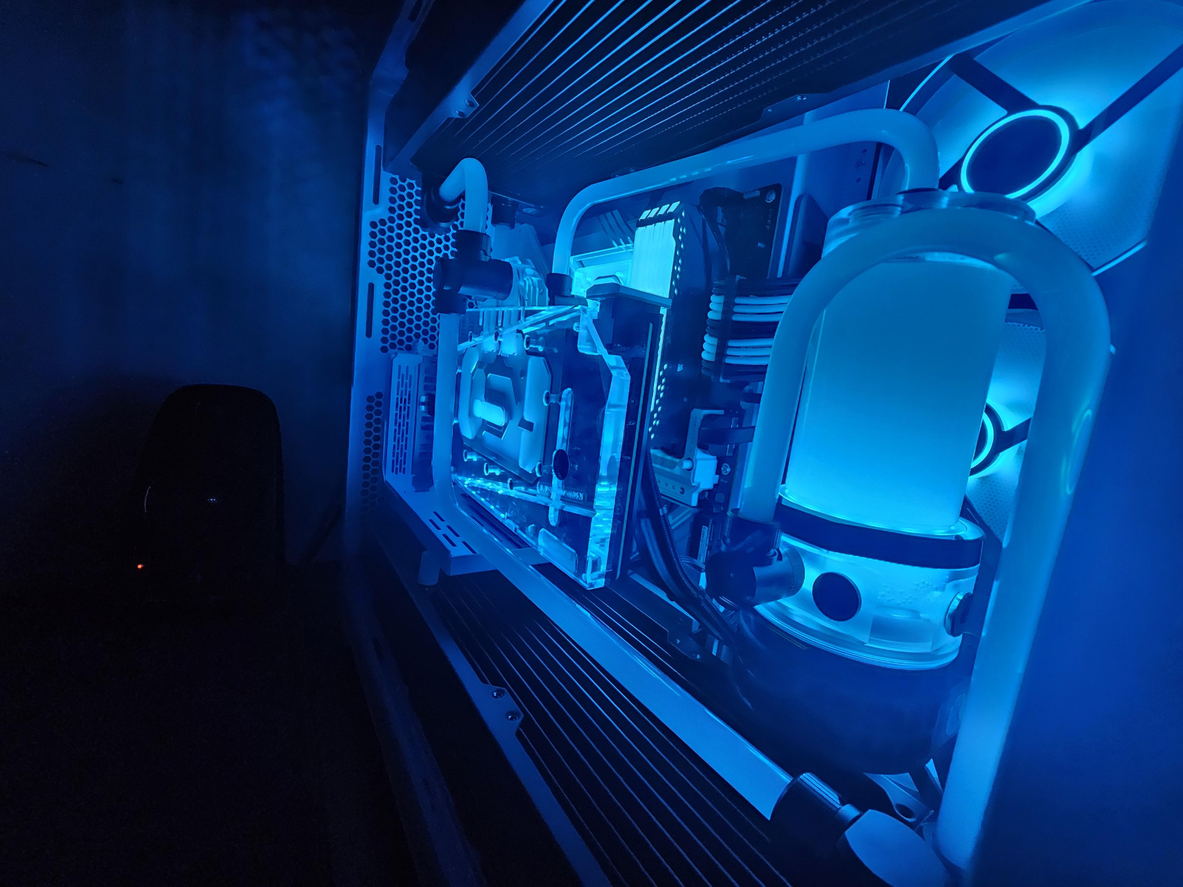 Water cooling upgrade complete :) | Scrolller