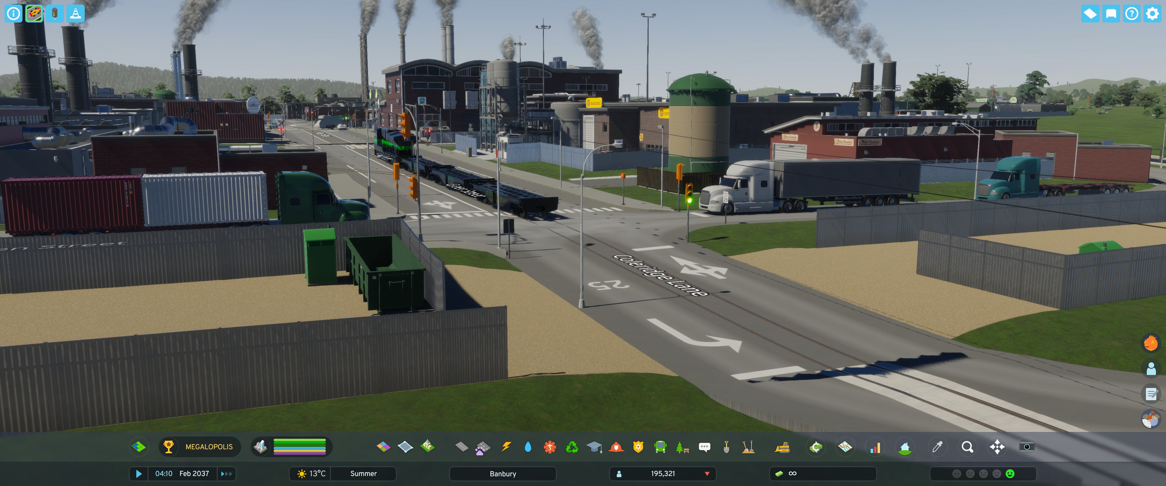 Street Running Trains Scrolller