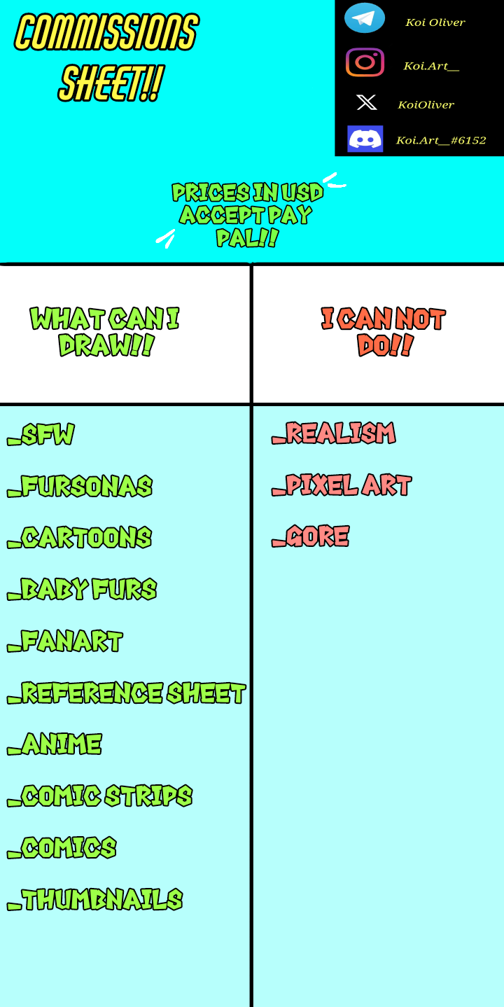 Open commissions, arts with fast delivery, any questions feel free to contact me via DM :3 ...