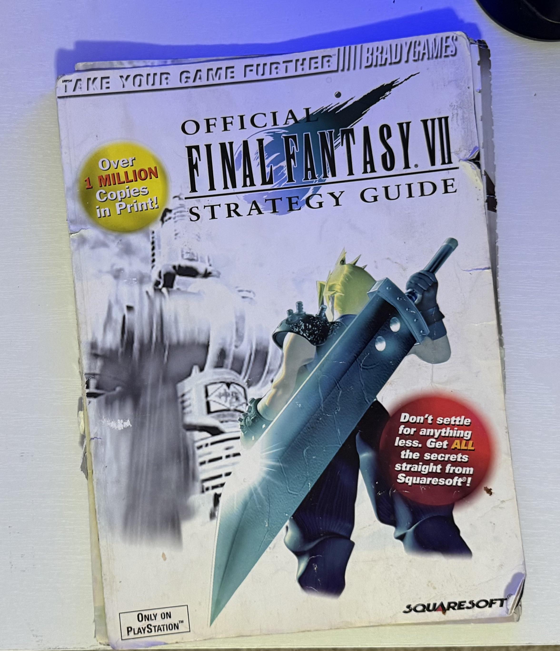 RIP FFVII Strategy Guide | Scrolller
