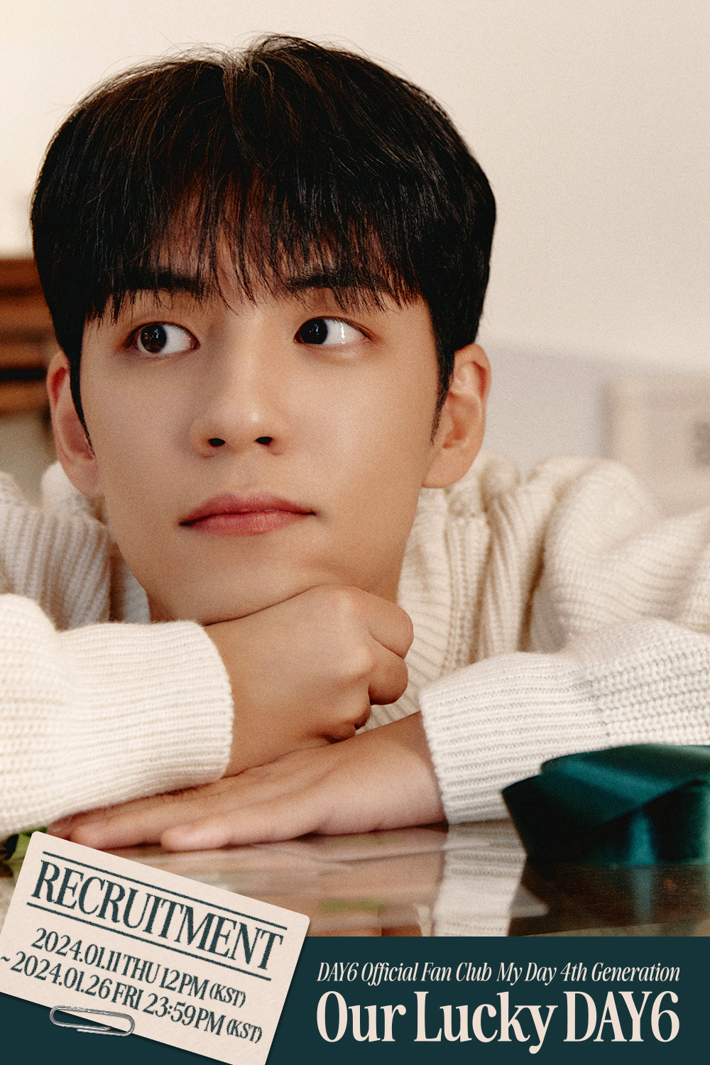 DAY6 - Official Fanclub 'My Day' 4th Generation Kit 'Our Lucky DAY6' (Concept Photo - Wonpil ...