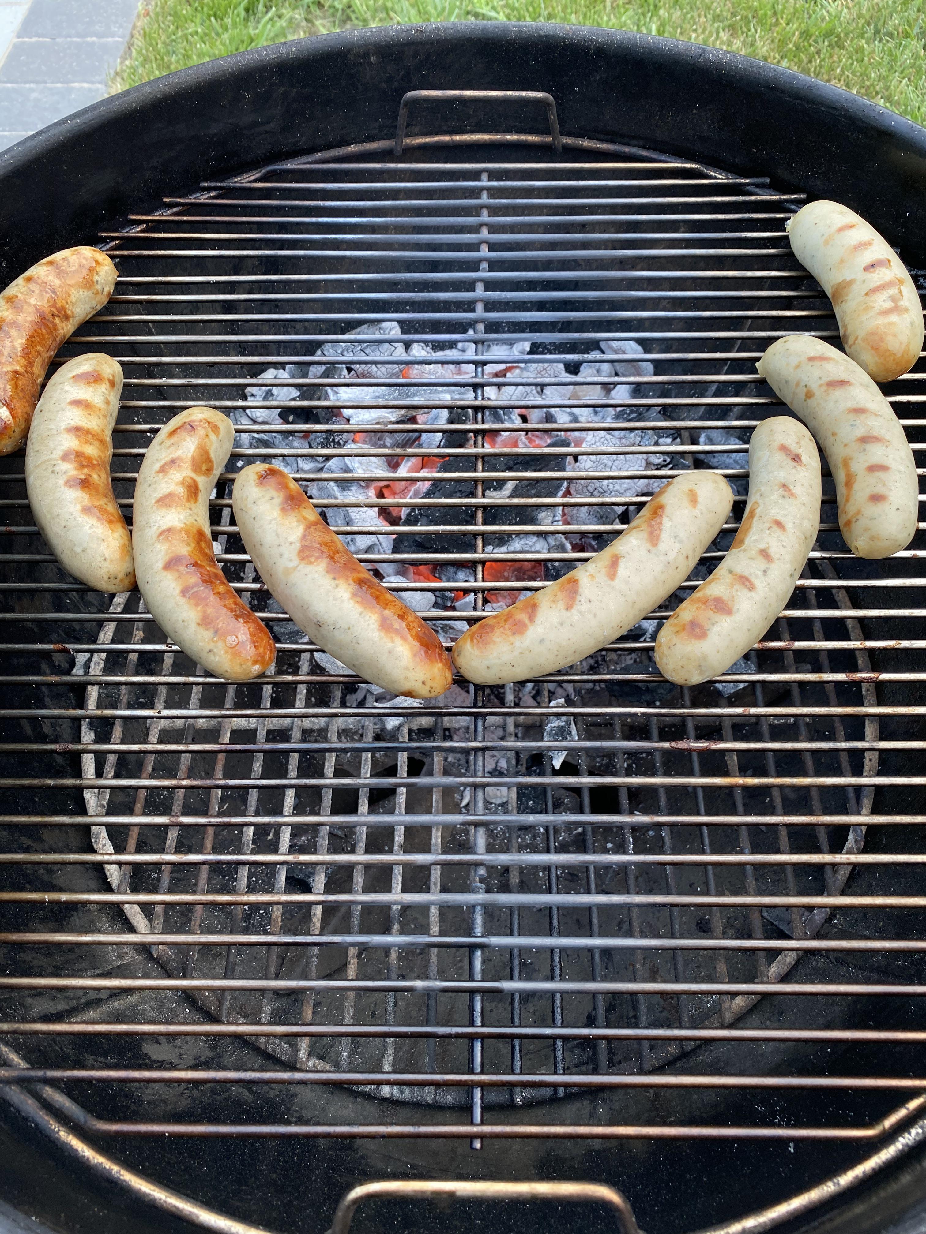 German brats on the grill | Scrolller