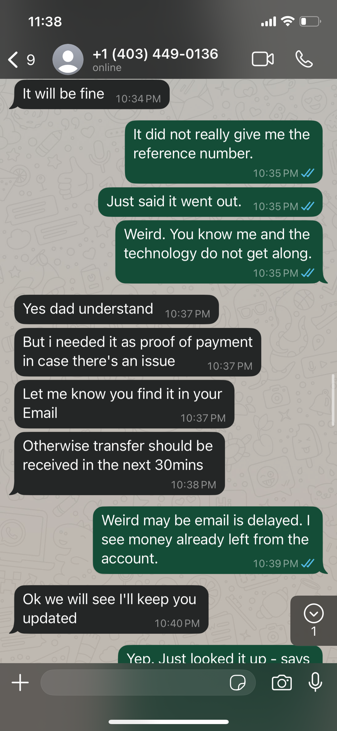 Update 2: My first “Offspring” scam encounter. | Scrolller