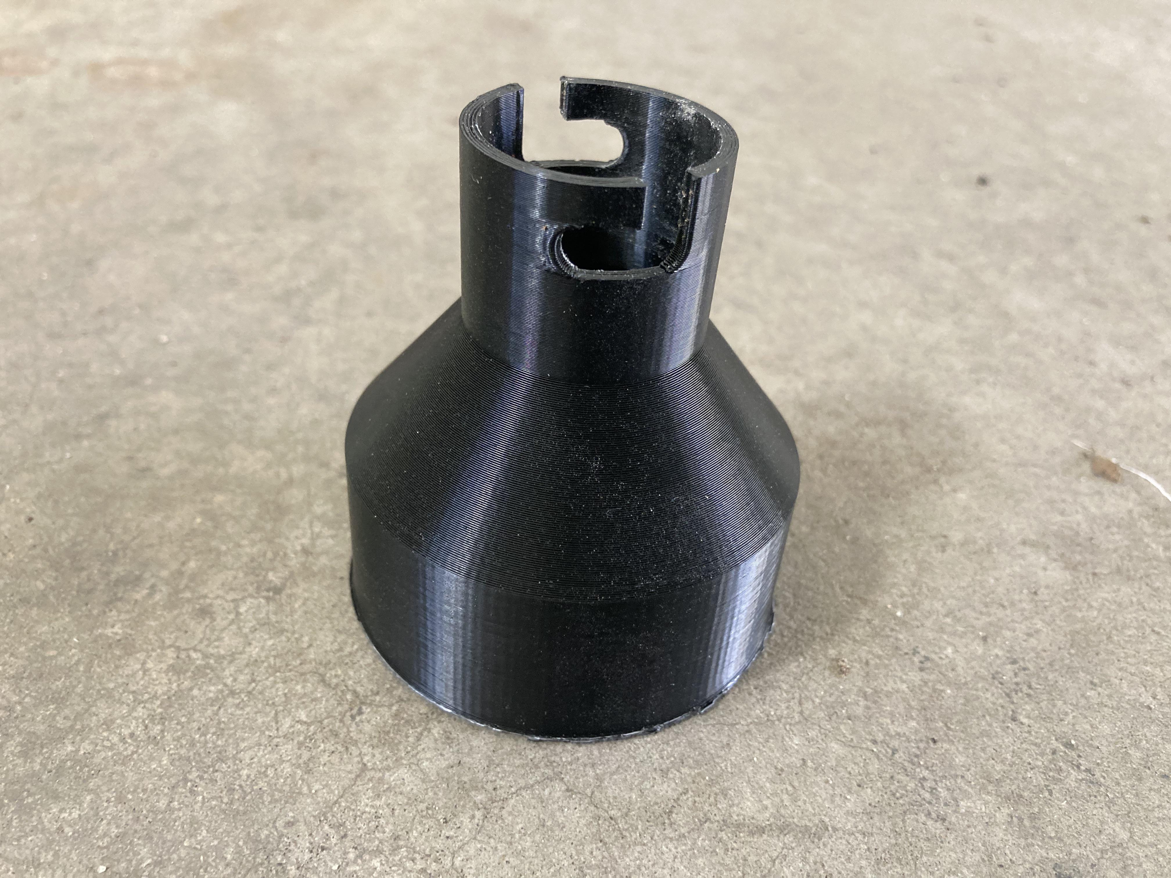 First functional print! Vacuum adapter for one of my sanders. | Scrolller