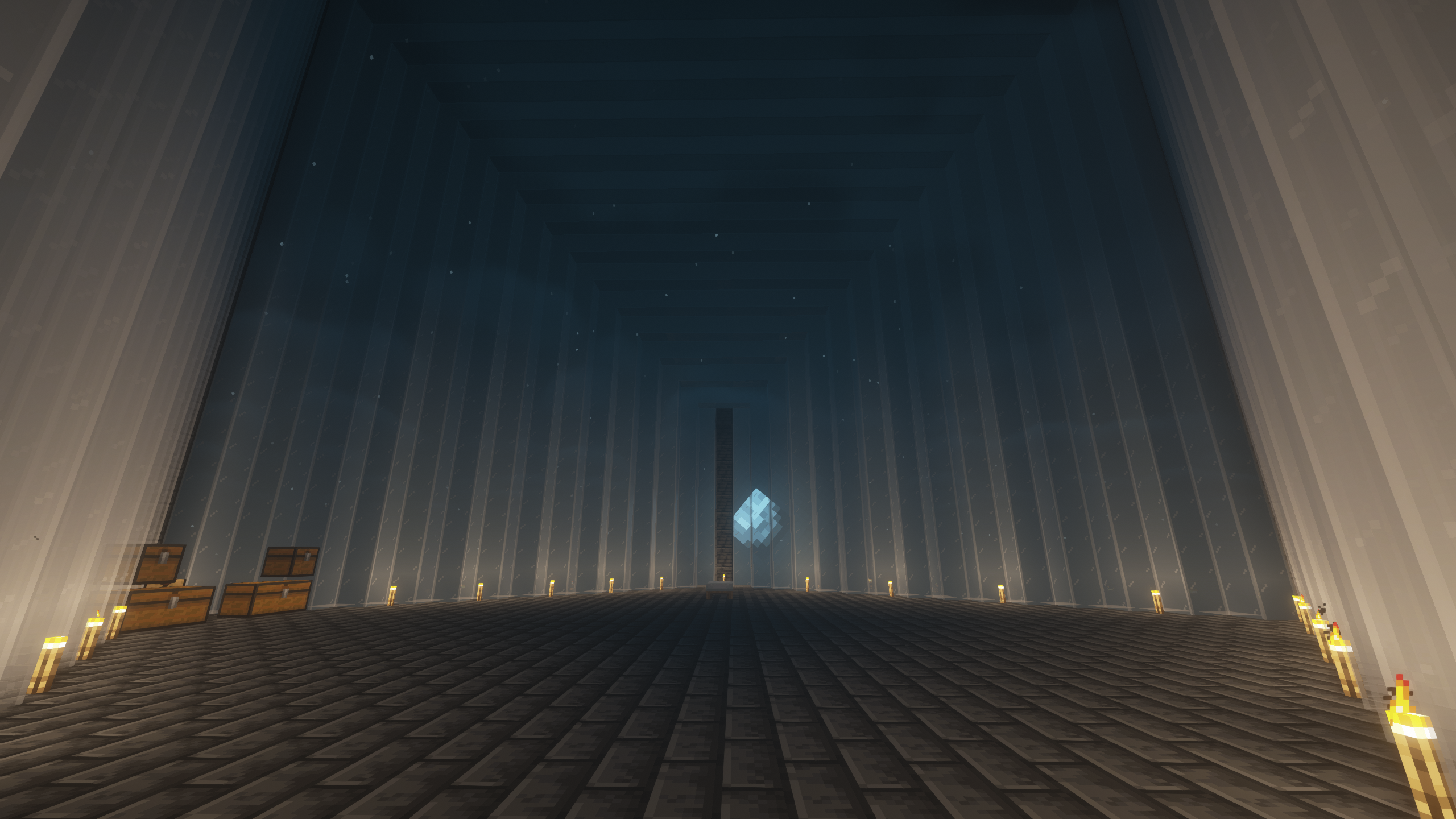 I finished the exterior of my new survival base ~18,000 blocks | Scrolller