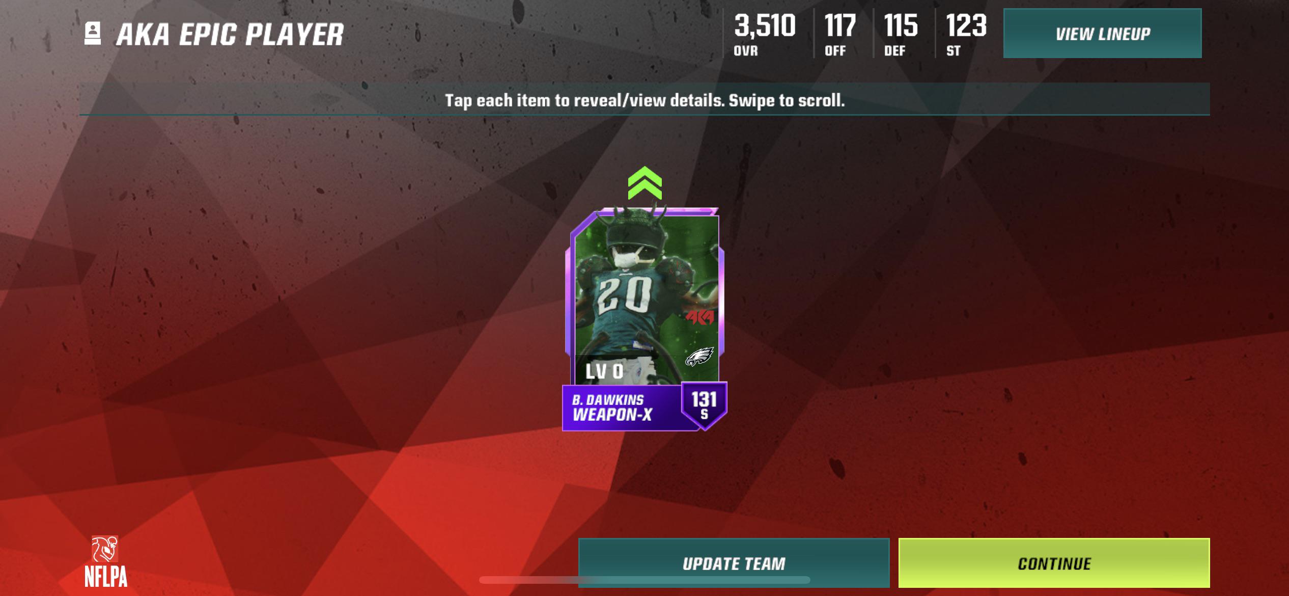 Lineup Madden 23 (Mobile) | Scrolller