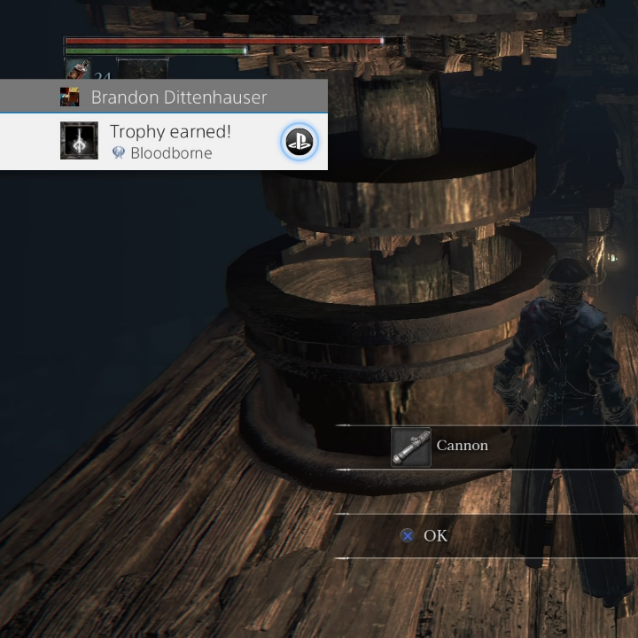 After a long year and a half I finally platinumed Bloodborne. One hell ...
