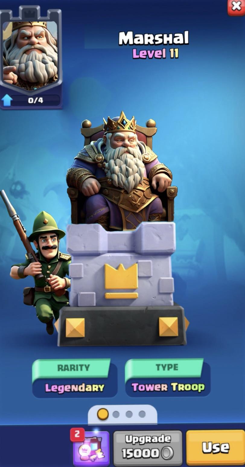 Tower Troop concept: Marshal | Scrolller