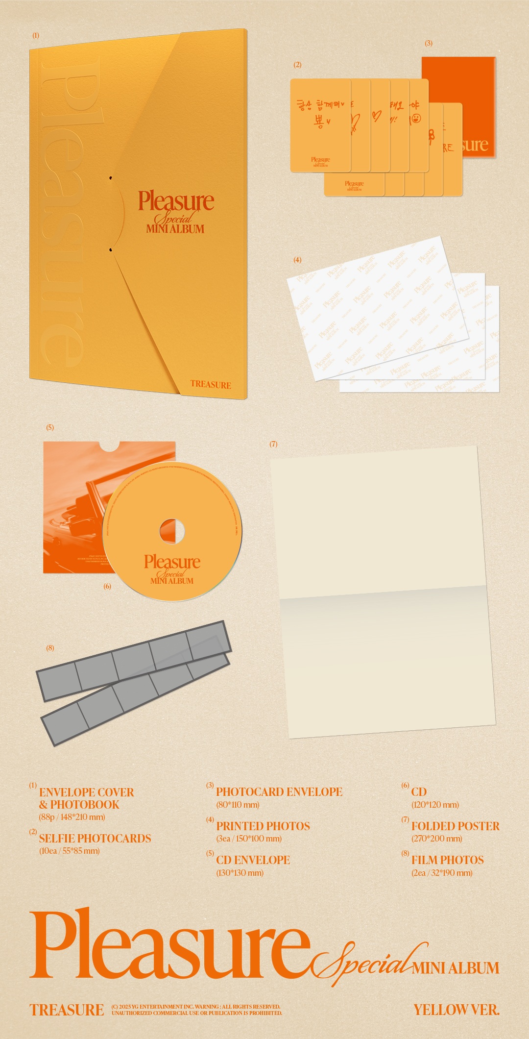 TREASURE - Special Mini Album 'PLEASURE' (Album Packaging Preview) | Scrolller