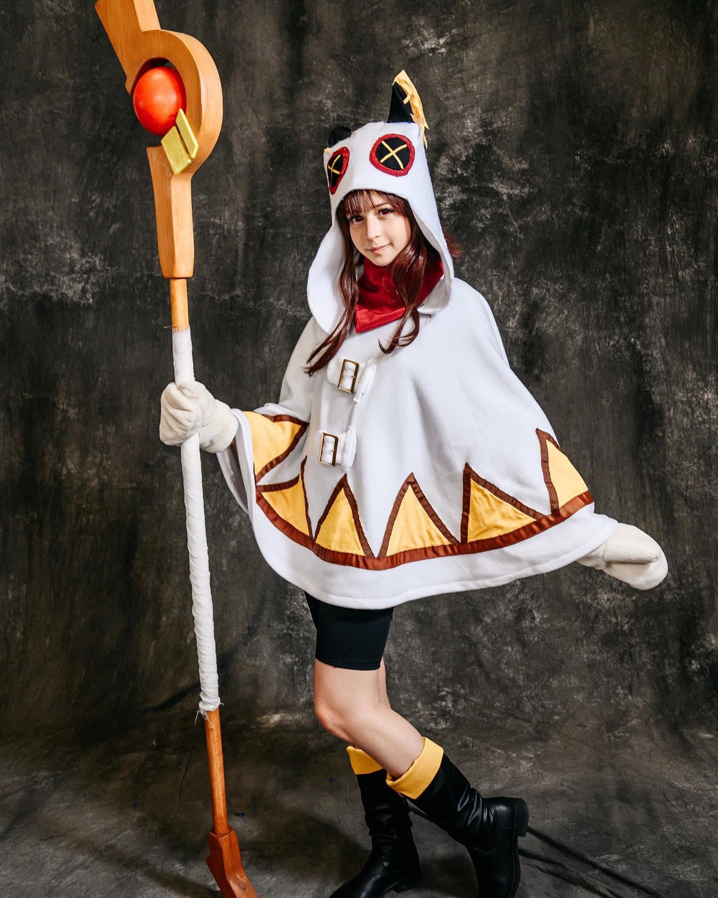 Megumin cosplay by me (winter suit) | Scrolller