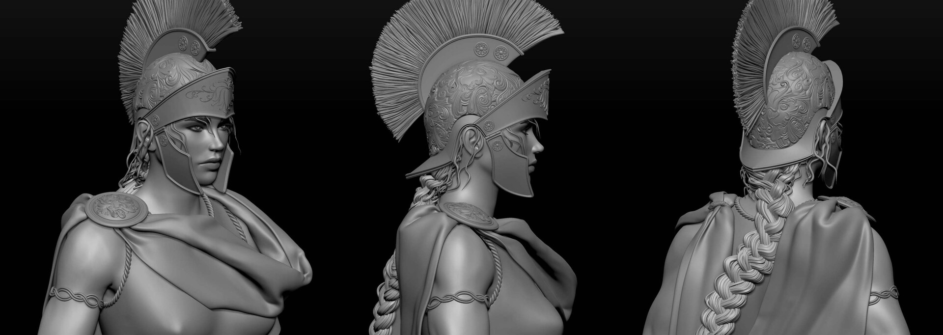 "Minerva" sculpture I recently finished | Scrolller