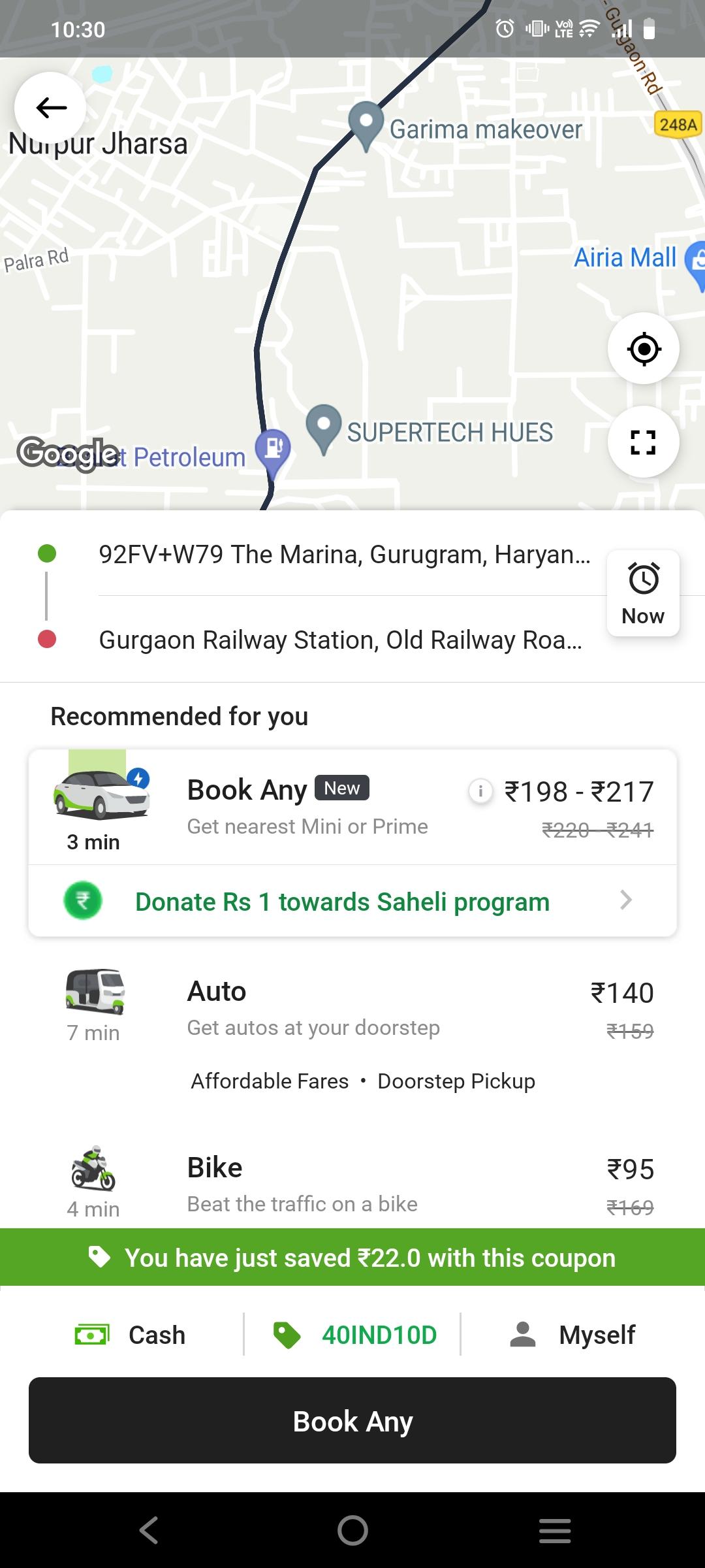 Rapido is expensive | Scrolller