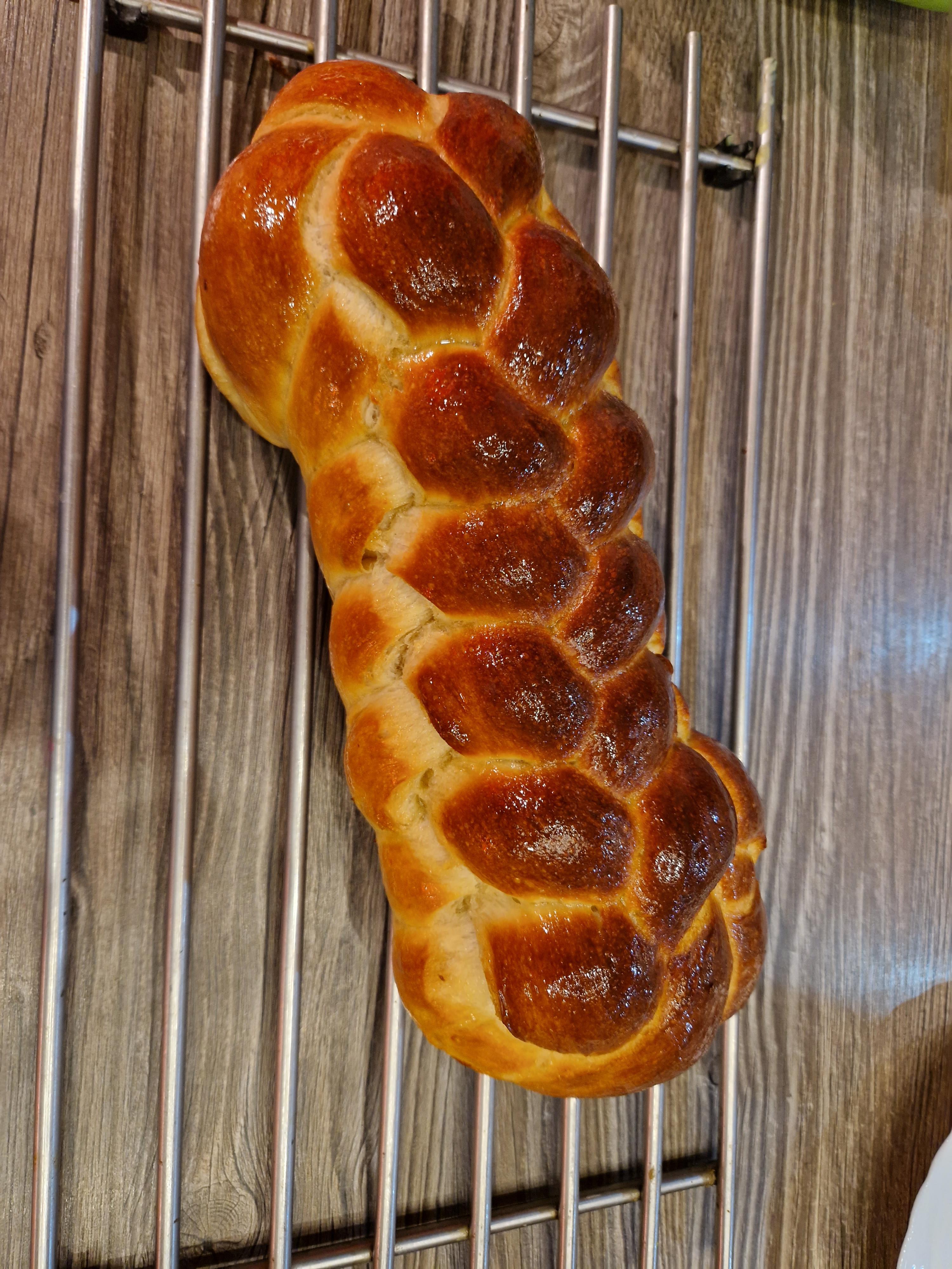 First time braiding some bread | Scrolller