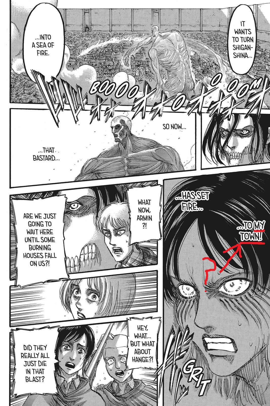"eReN nEvEr CaReD fOr PaRaDiS oR hIs HoMe!!11!!!!!1111" Eren's literal ...