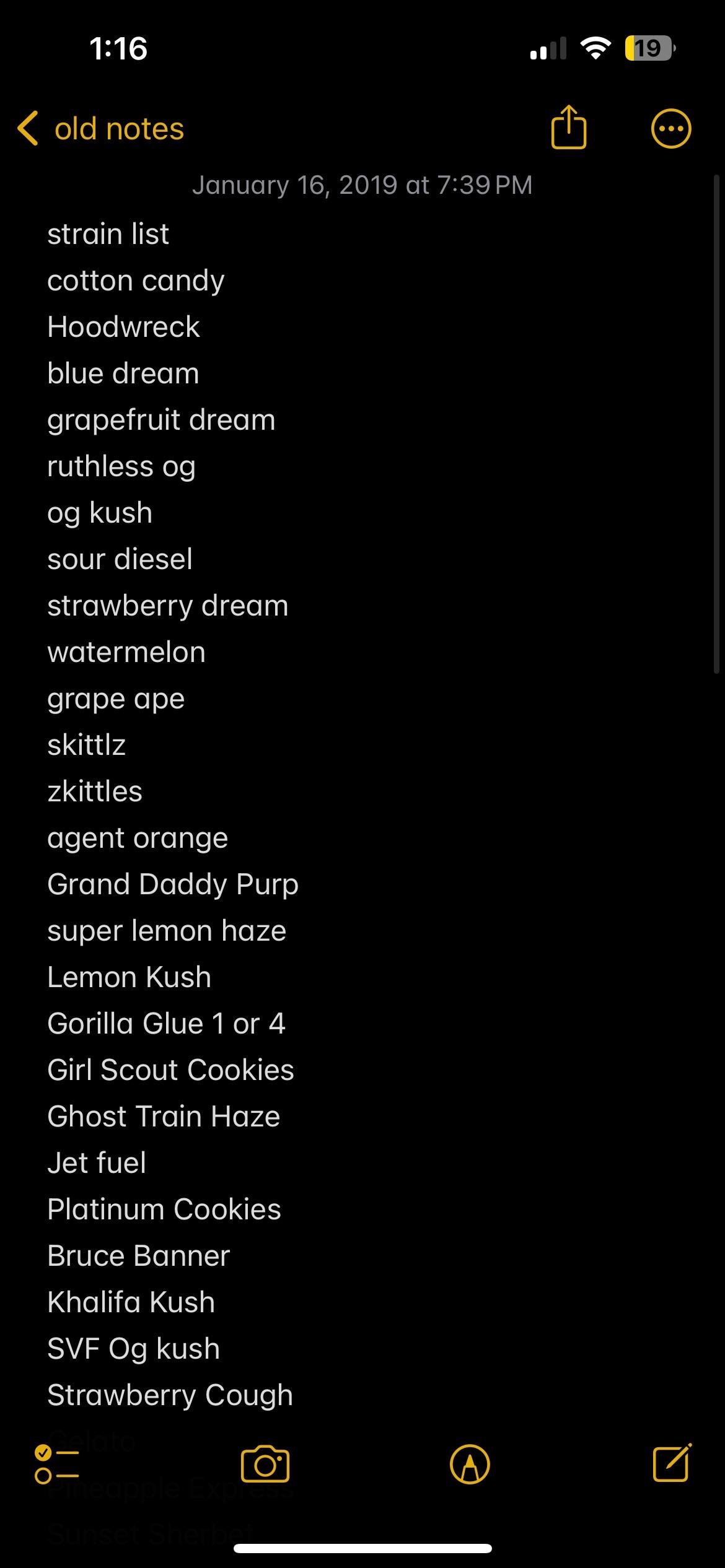 How do you remember all the strains you’ve tried? | Scrolller