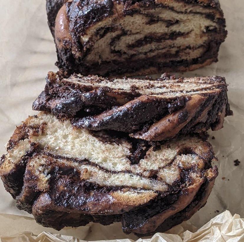 First ever babka - before and after bake | Scrolller