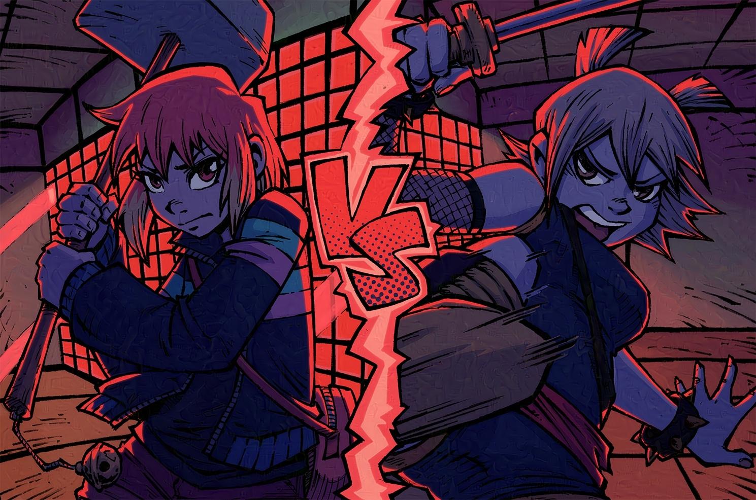 My fan-art of Roxie VS Ramona fight from "Scott Pilgrim Takes Off" | Scrolller