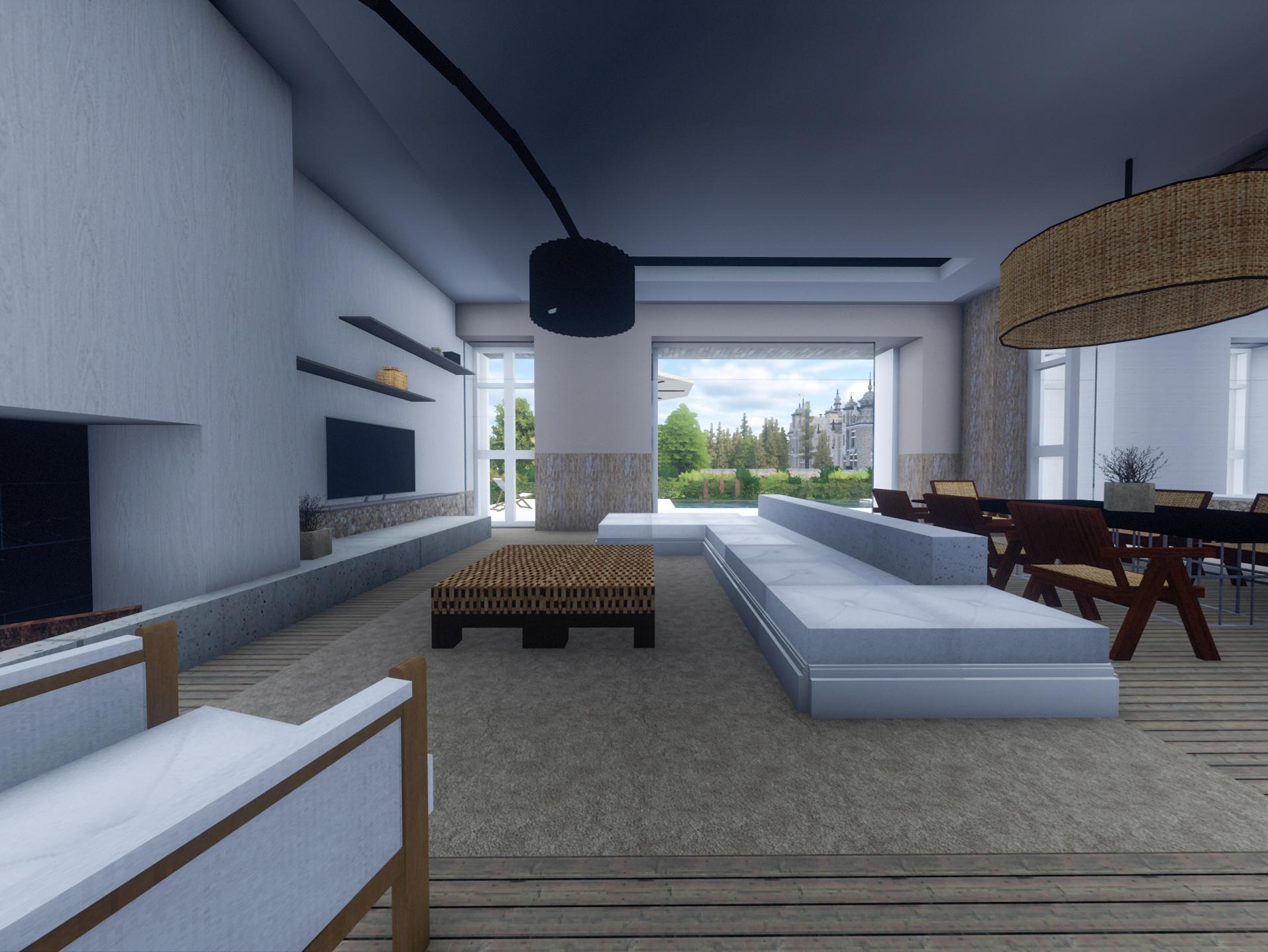 Minecraft realistic interior | Scrolller