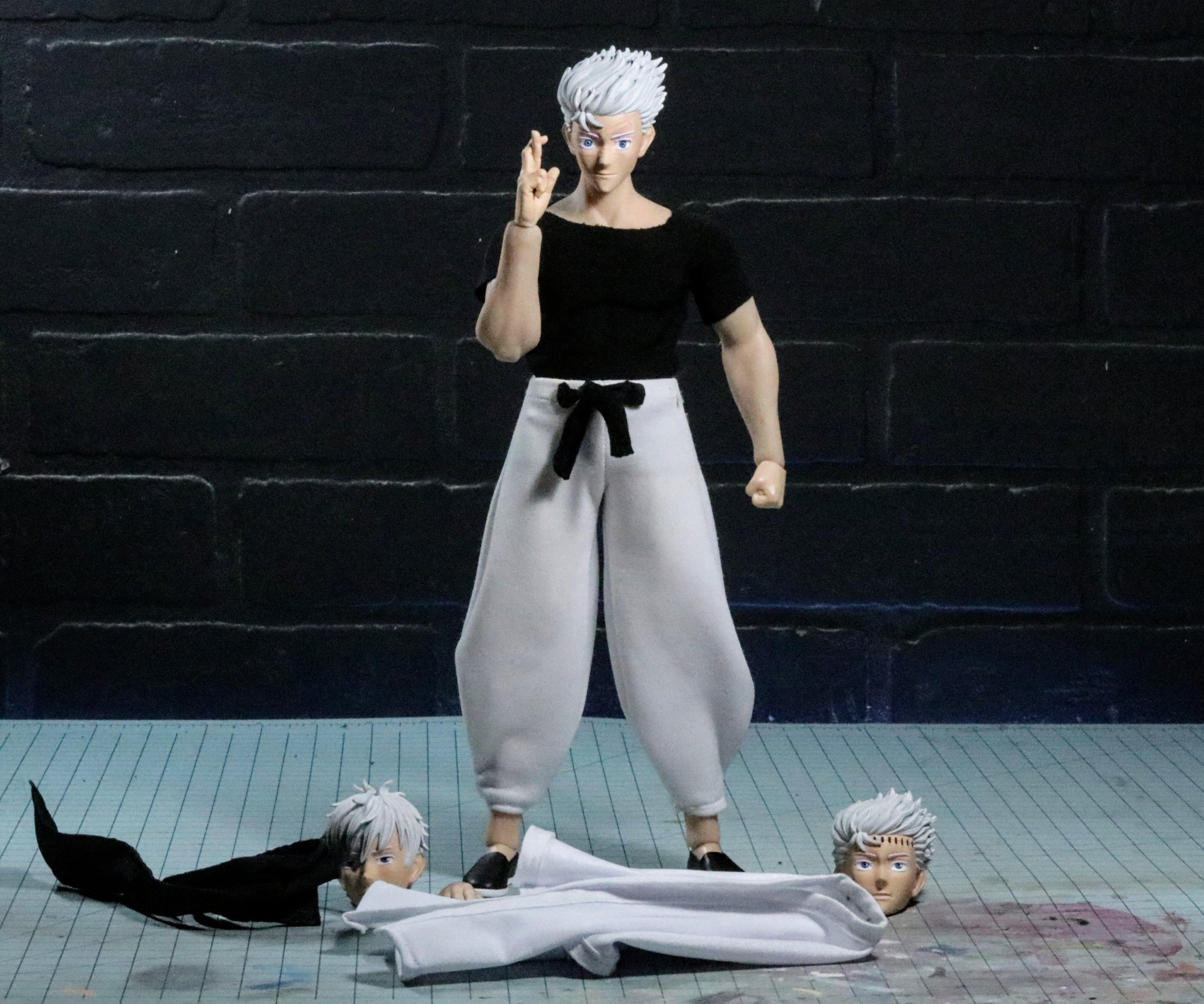 Discover more like ActionFigures: I Made A Custom 1/6 Scale Satoru Gojo From Jujutsu Kaisen! and ...