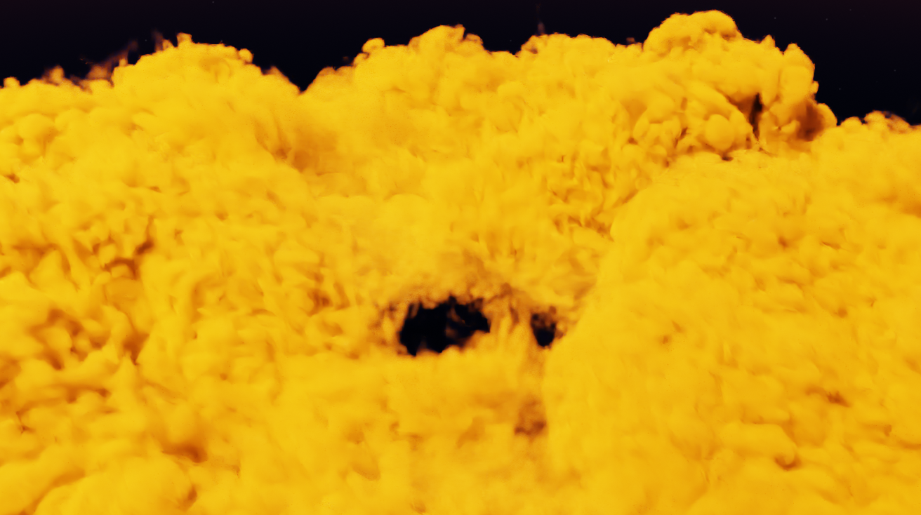 Anyone know how to remove these artifacts (black boxes) when 2 VDB files overlap? Increasing ...